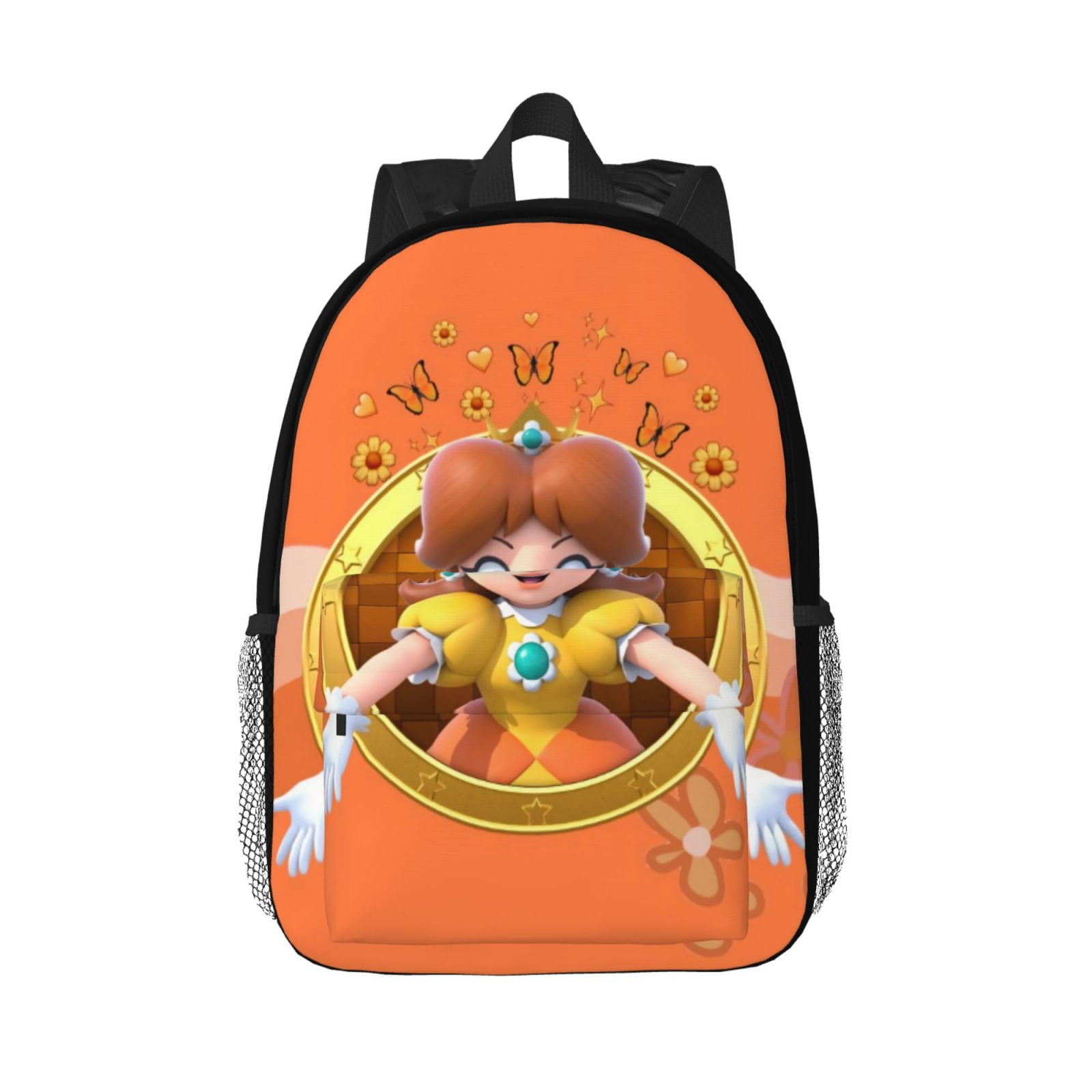 Princess Daisy Backpack,Daypack Cute Cartoon Travel Backpack with ...