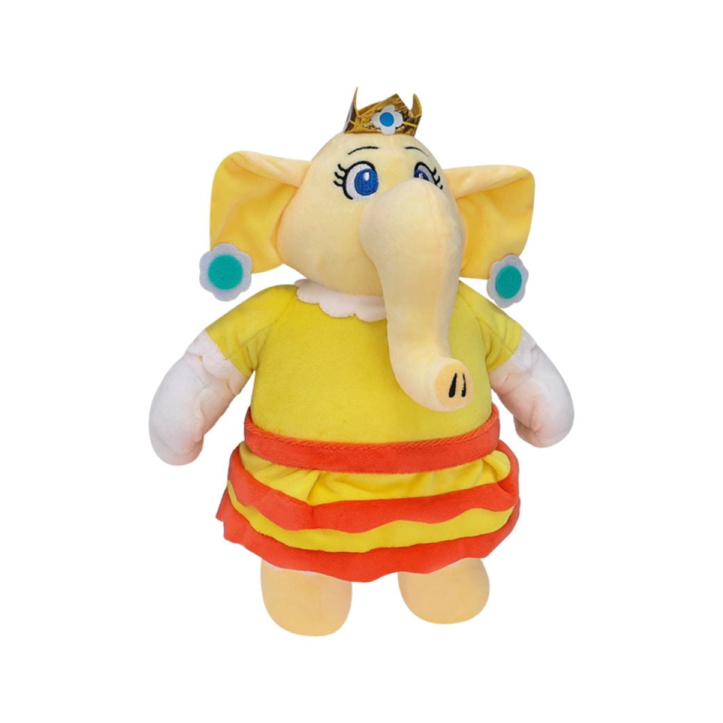 Princess Daisy Super Mario Bros Wonder Elephant 11" Plush Toy Stuffed ...
