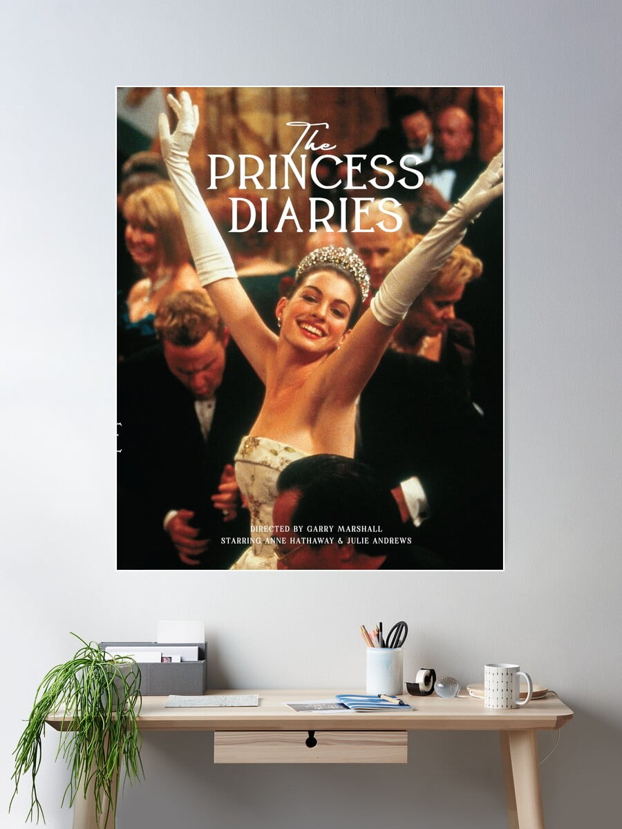Princess Diaries Movie Poster Poster Wall Art, Modern Wall Decor For ...