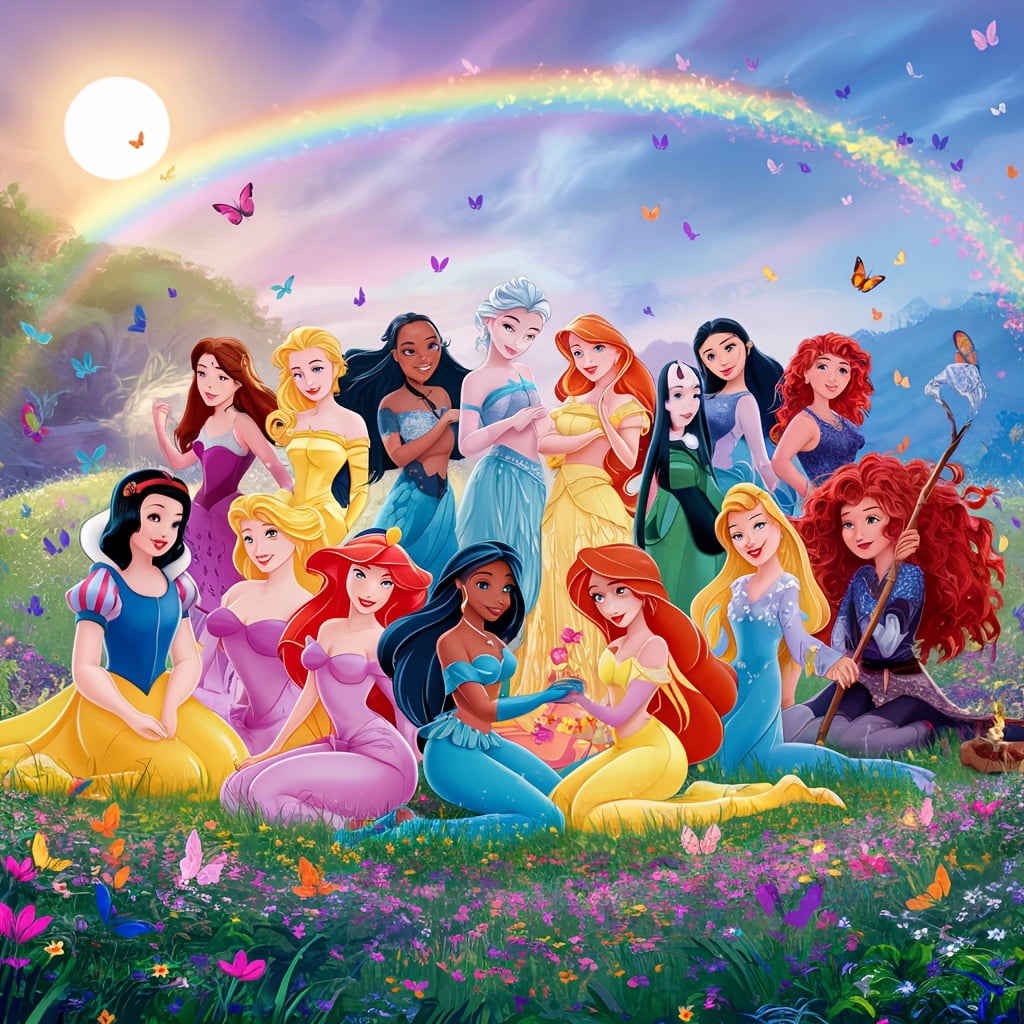 Princess Disney DIY 5d Diamond Painting Kits for Adults Full Drill ...