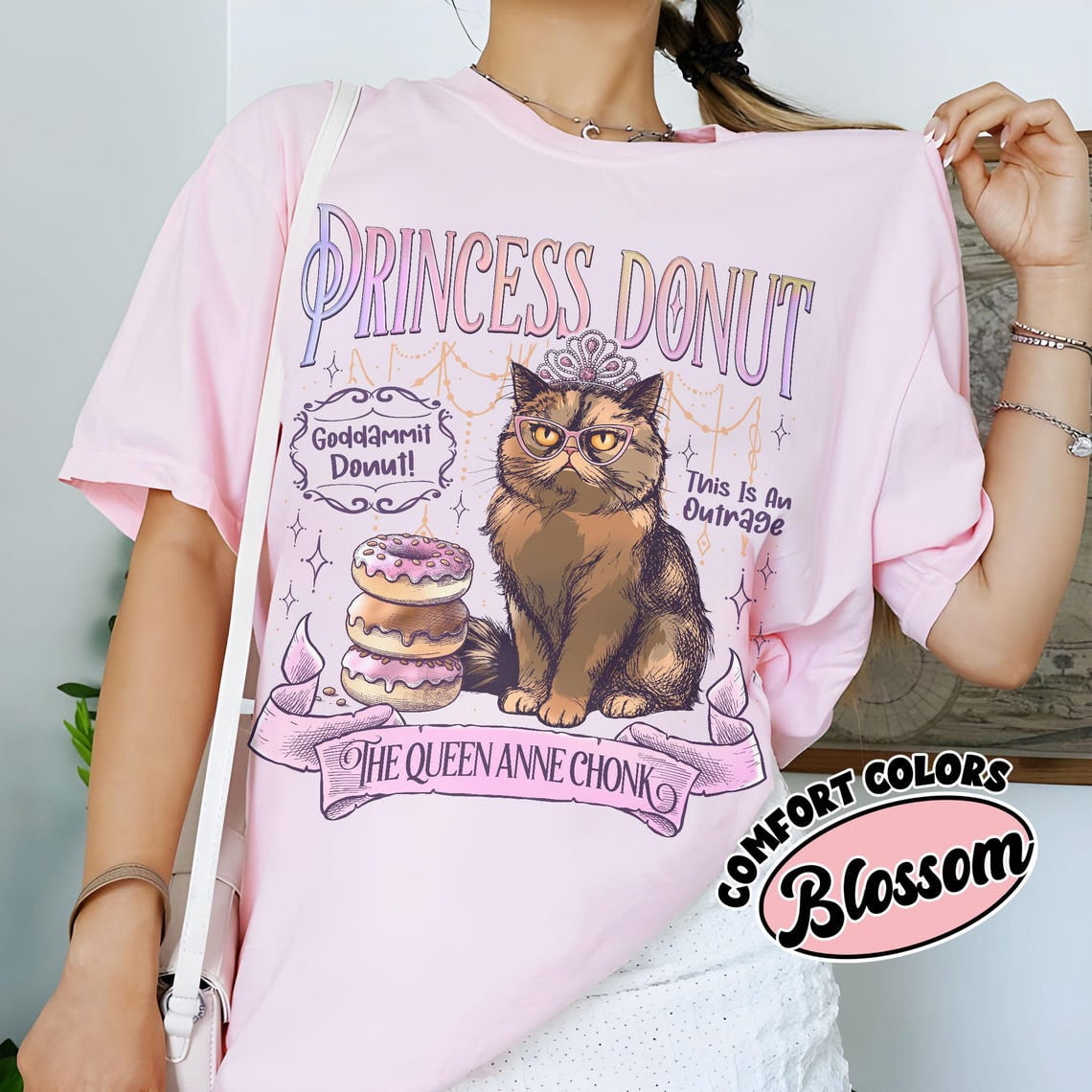 Princess Donut Comfort Colors T-Shirt, Dungeon Crawler Carl Shirt, Sci ...