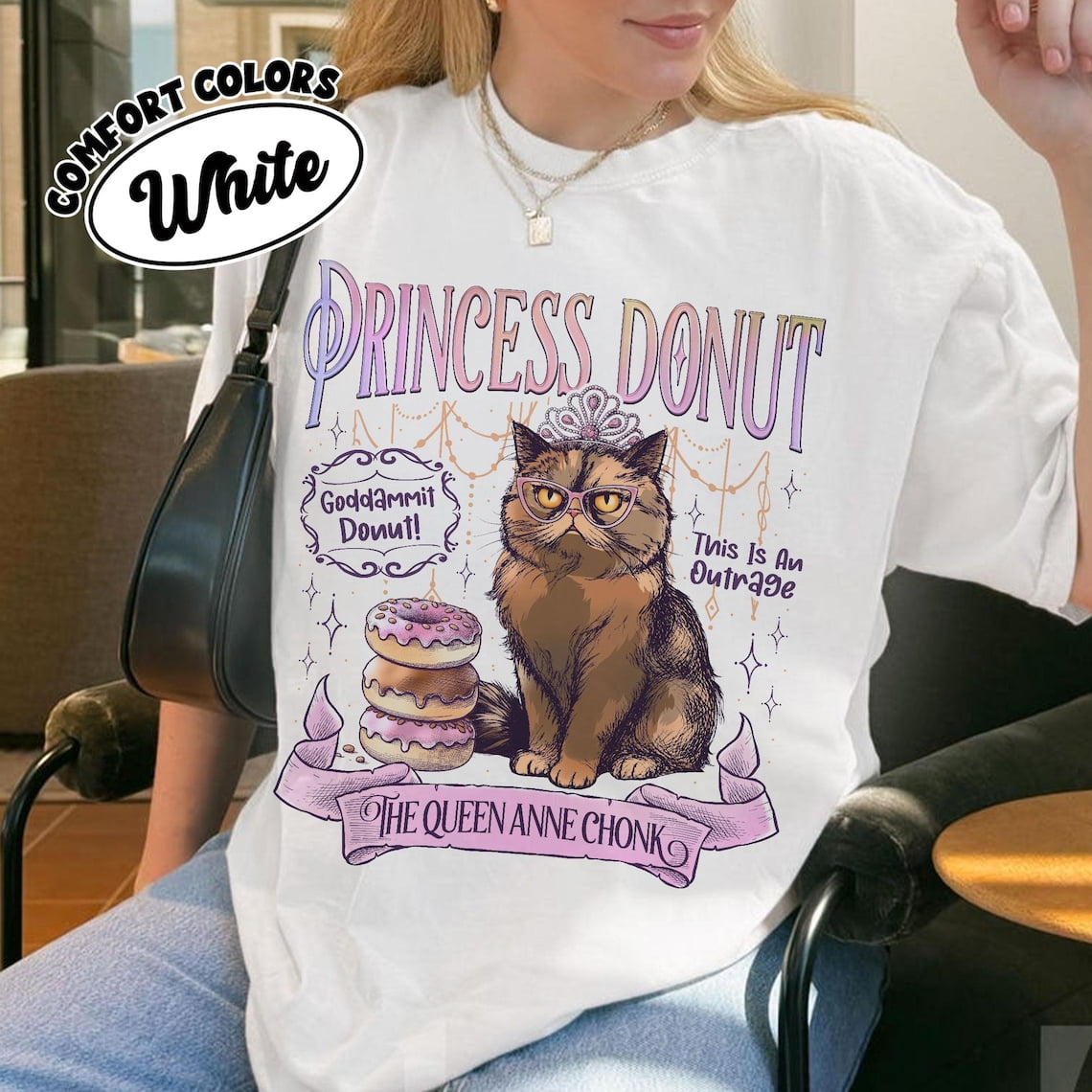 Princess Donut Comfort Colors T-Shirt, Dungeon Crawler Carl Shirt, Sci ...