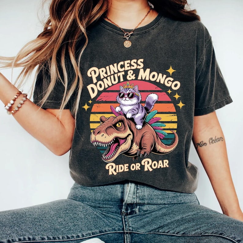 Princess Donut & Mongo Shirt, Dungeon Crawler Carl Inspired Shirt ...