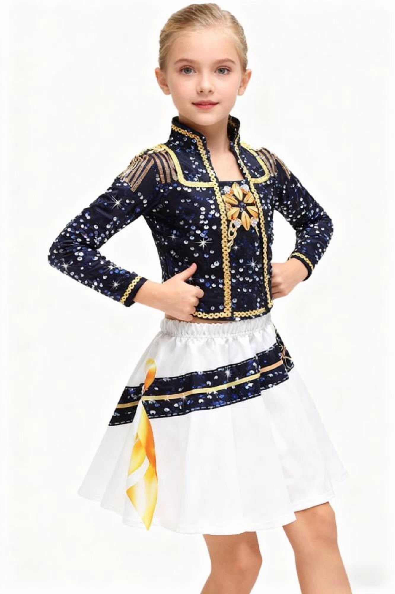 Princess Dress Party Toddler G`irls Hallo`ween Costume Deluxe Beauty ...