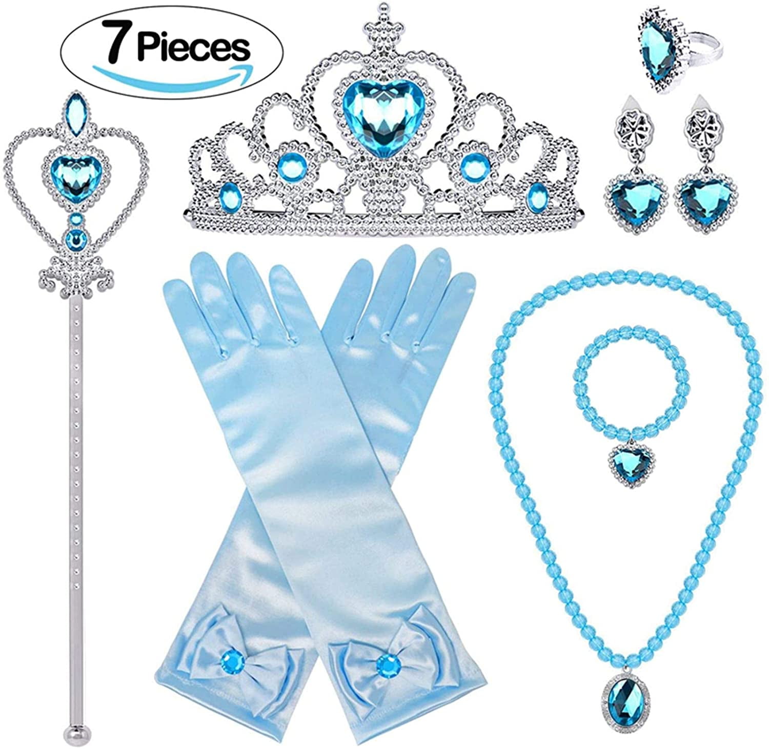 Princess Dress-Up Set, Kids Play Costumes Accessories for Little ...