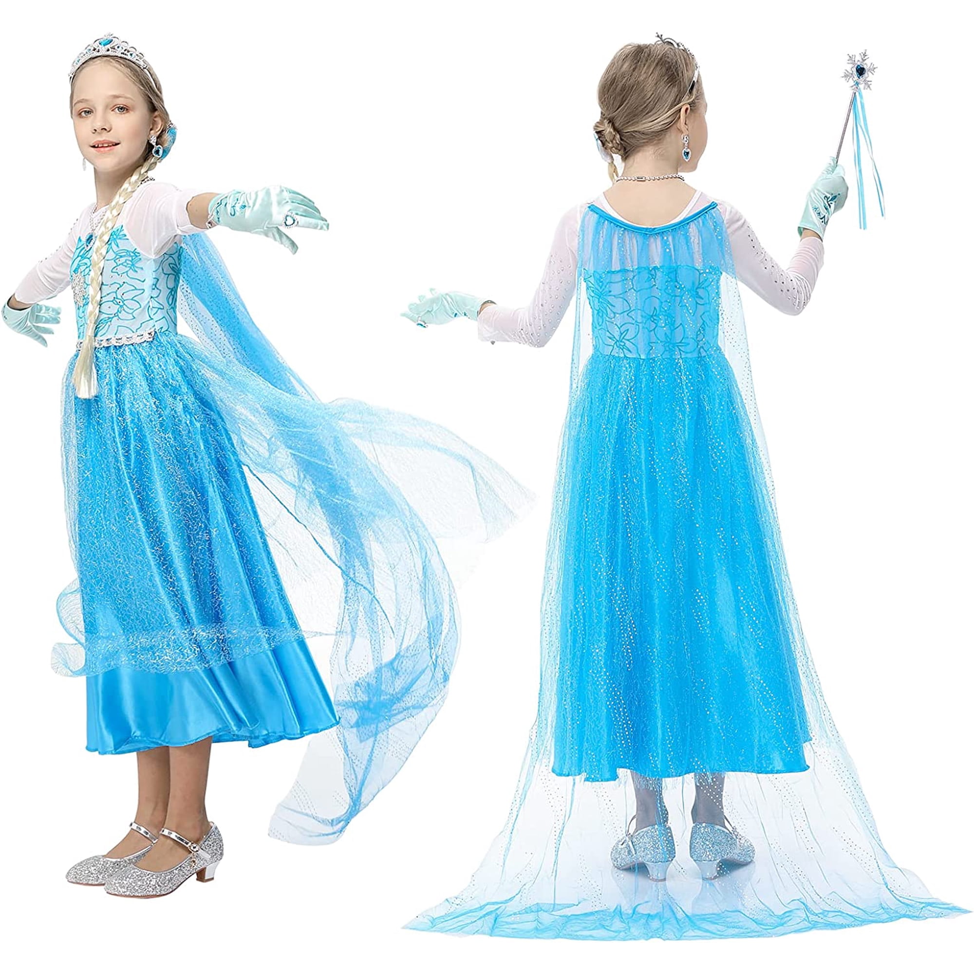 Blue Princess Costumes For Girls