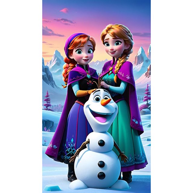 Princess Elsa Diamond Art Painting Kits for Adults - Frozen 5D Paint ...