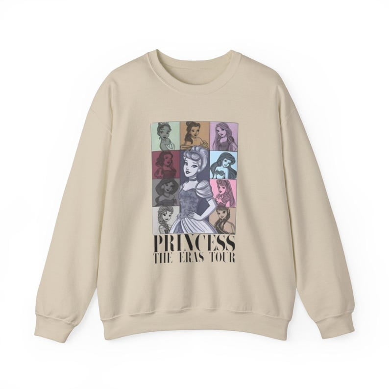 Princess Eras sweatshirt - Disney Inspired Fairy Tale Concert Merch for ...