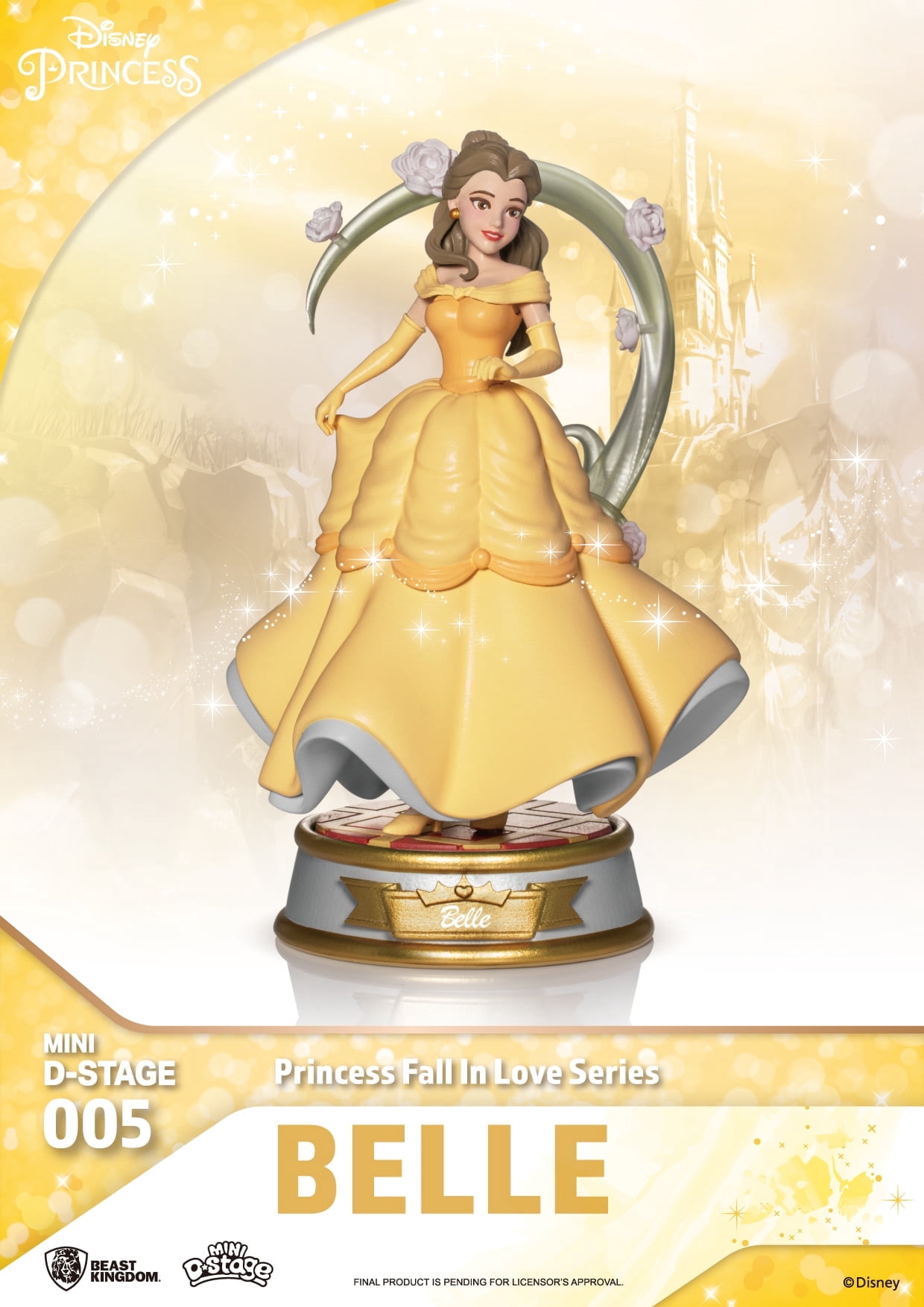 Princess Fall In Love Series-Belle (Mini Diorama Stage) - Walmart.com