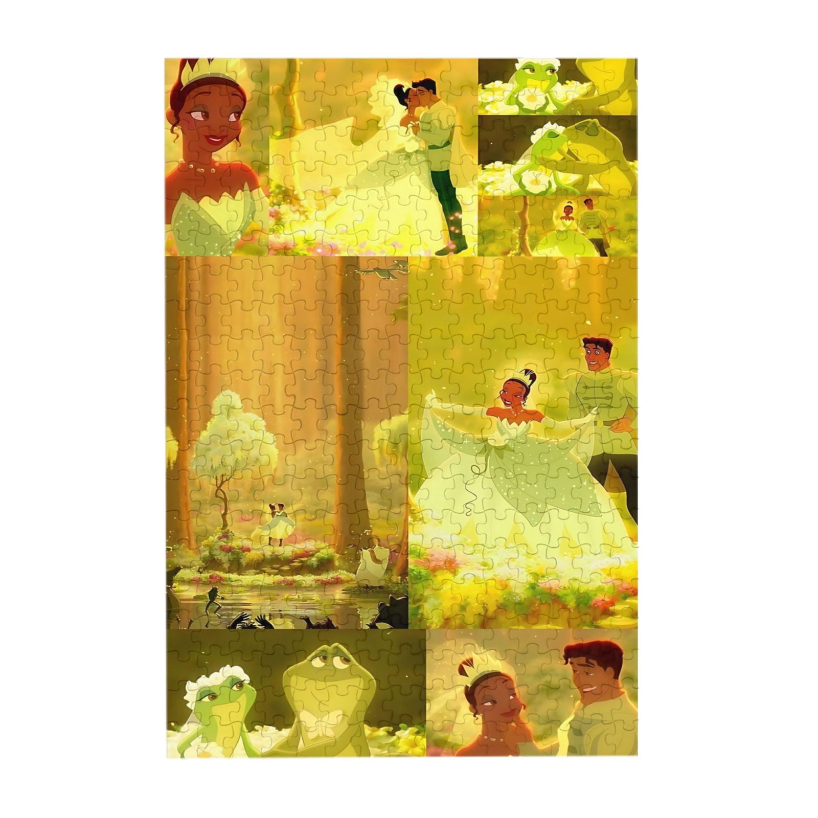 Princess Fro-g Jigsaw Puzzles Novelty Jigsaw Puzzle Cartoon Puzzles for ...