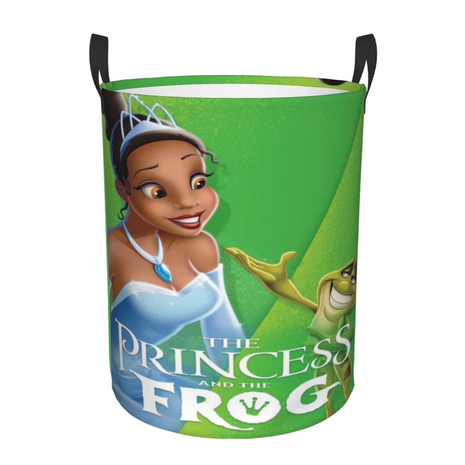 Princess Fro-g Laundry Basket with Handle Waterproof Fabric Hamper ...
