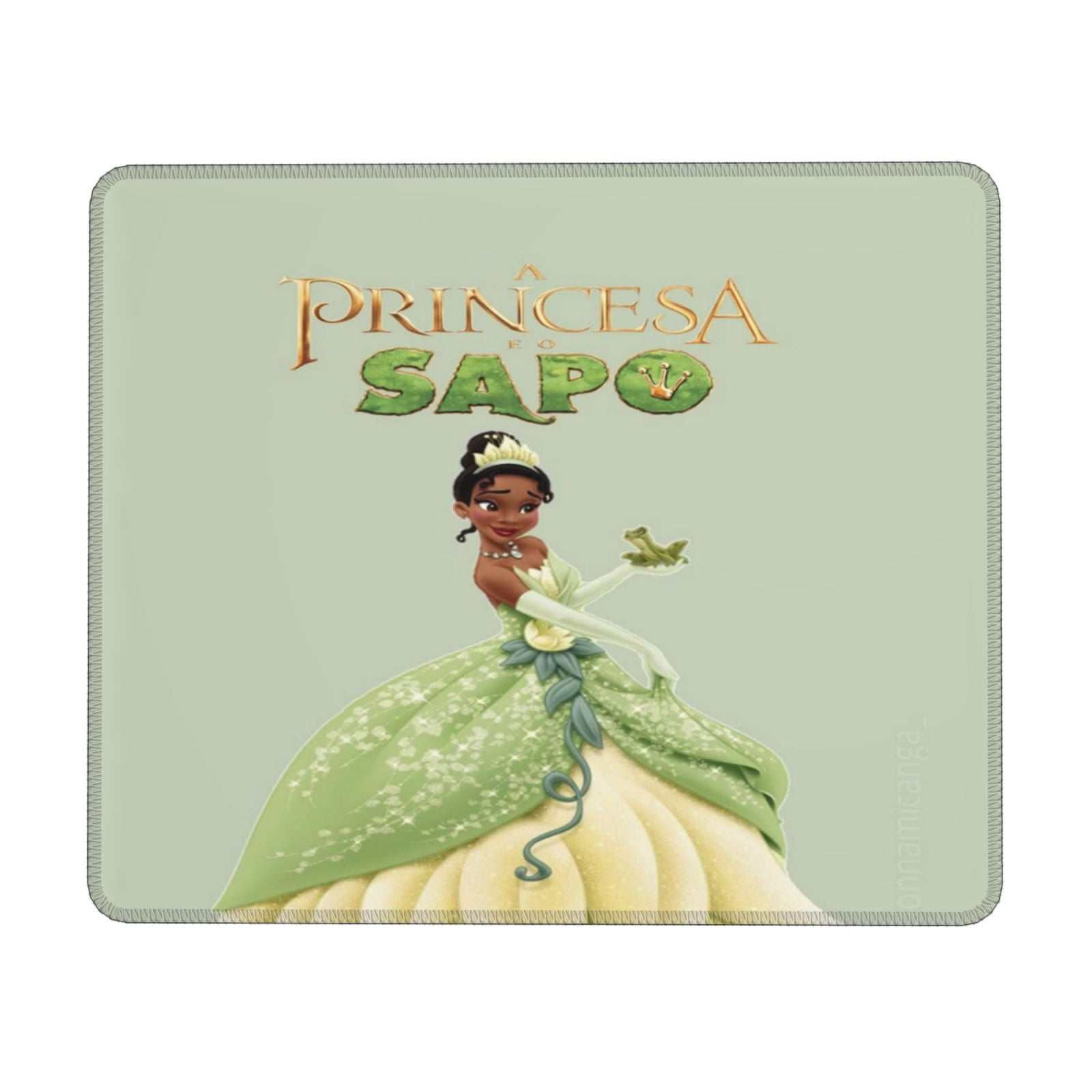 Princess Fro-g Rubber Lock Edge Mouse Pad Office Mouse Pad Suitable for ...