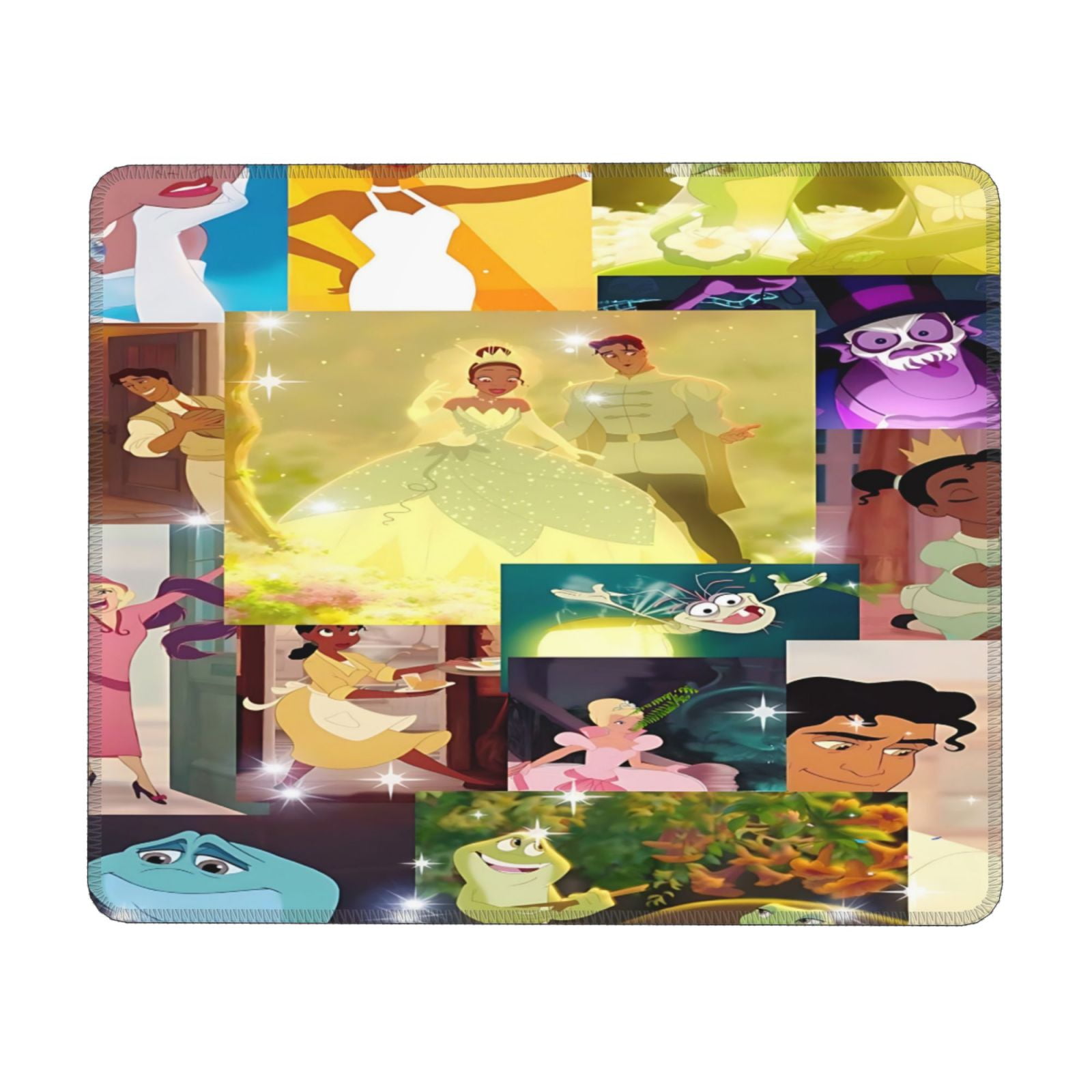 Princess Fro-g Rubber Lock Edge Mouse Pad Office Mouse Pad Suitable for ...