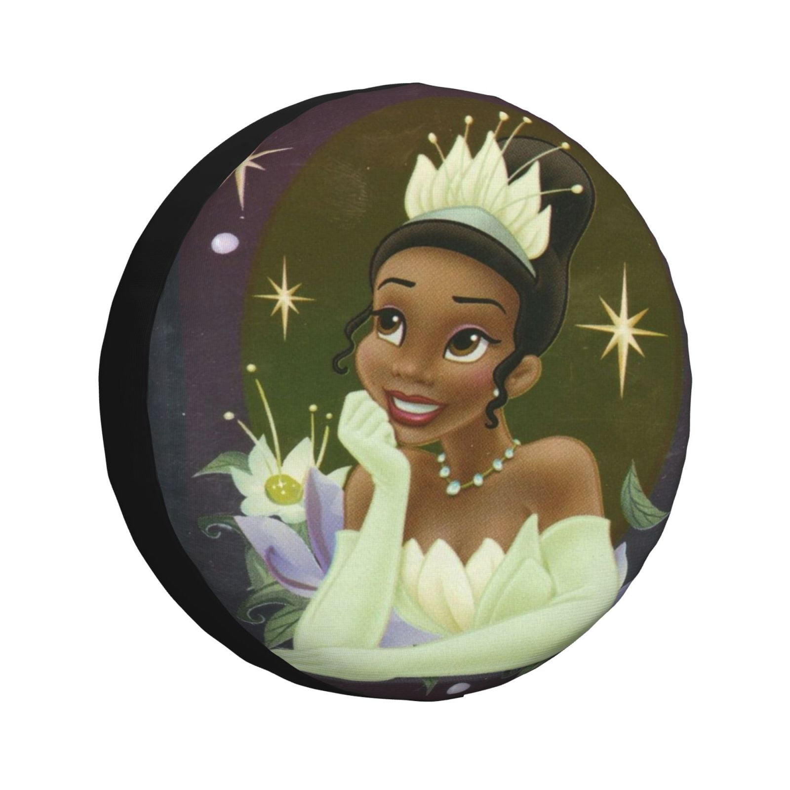 Princess Fro-g Tire Cover Cartoon Weatherproof Universal Wheel ...