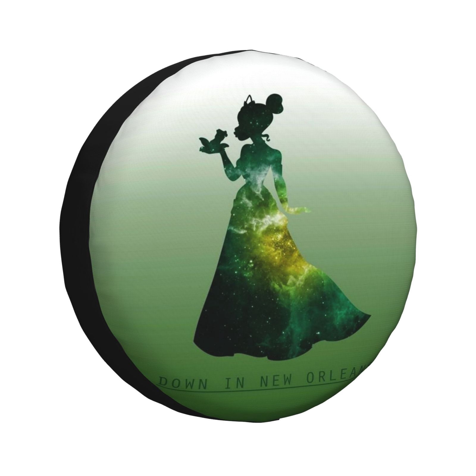 Princess Fro-g Tire Cover Cartoon Weatherproof Universal Wheel ...