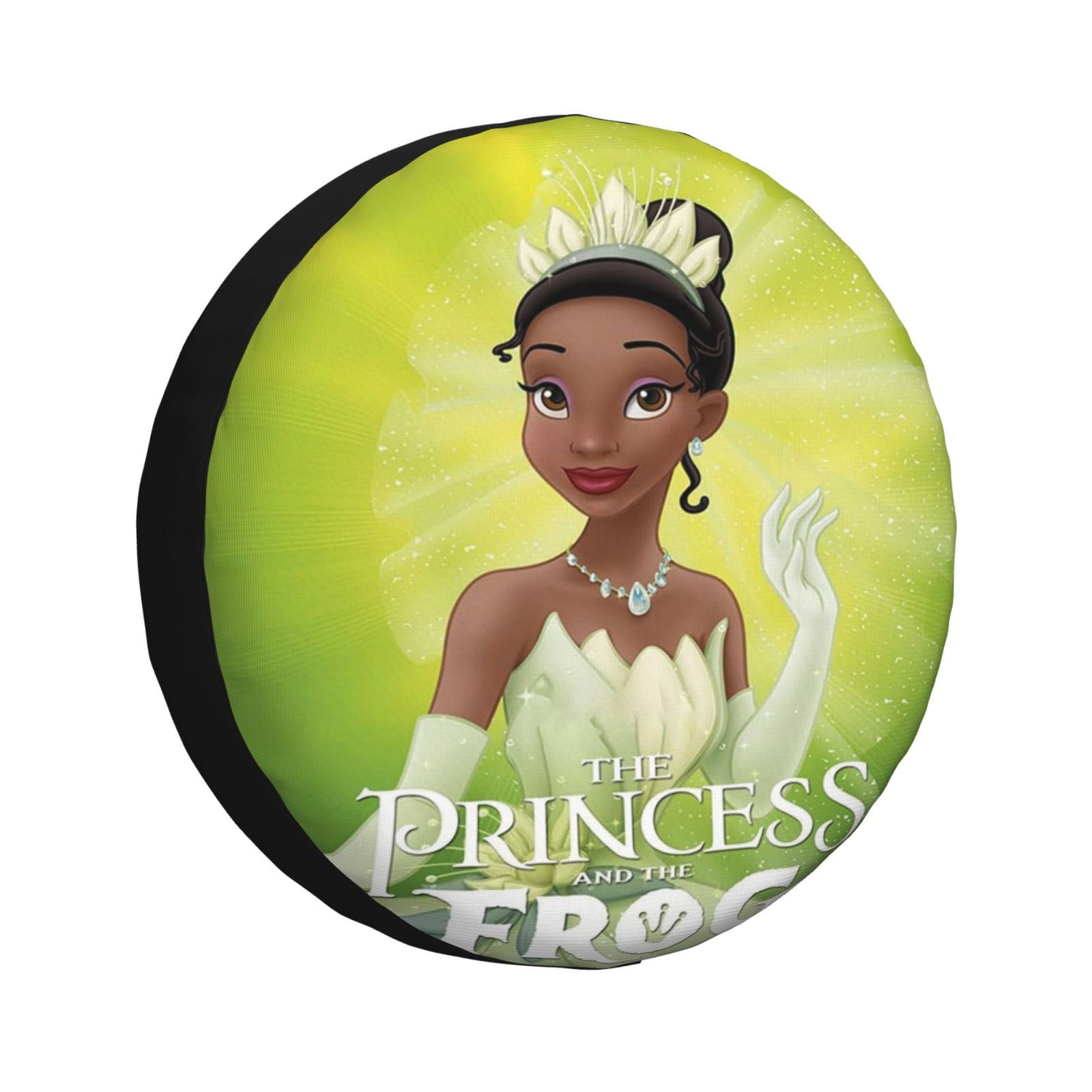 Princess Fro-g Tire Cover Cartoon Weatherproof Universal Wheel ...
