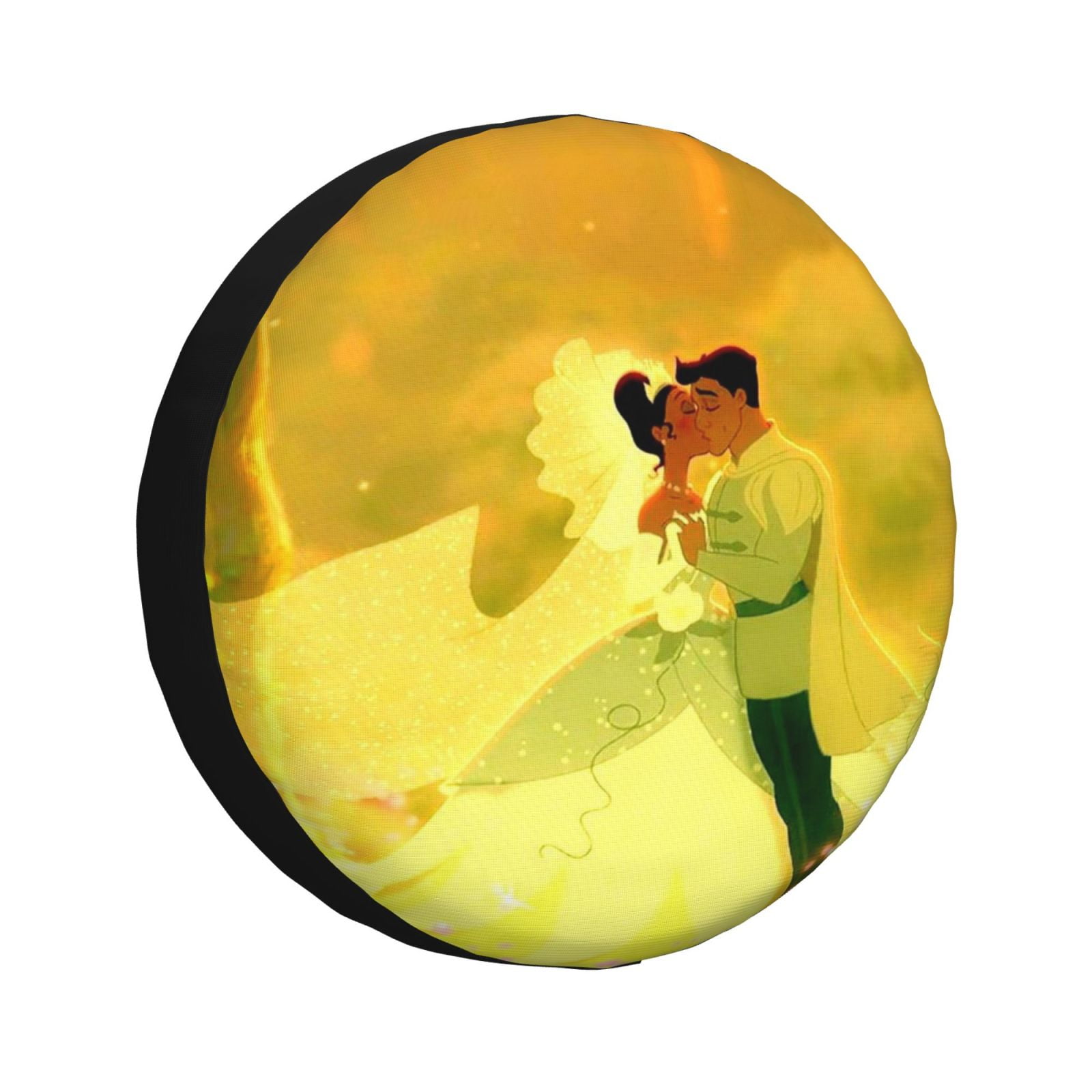 Princess Fro-g Tire Cover Cartoon Weatherproof Universal Wheel ...