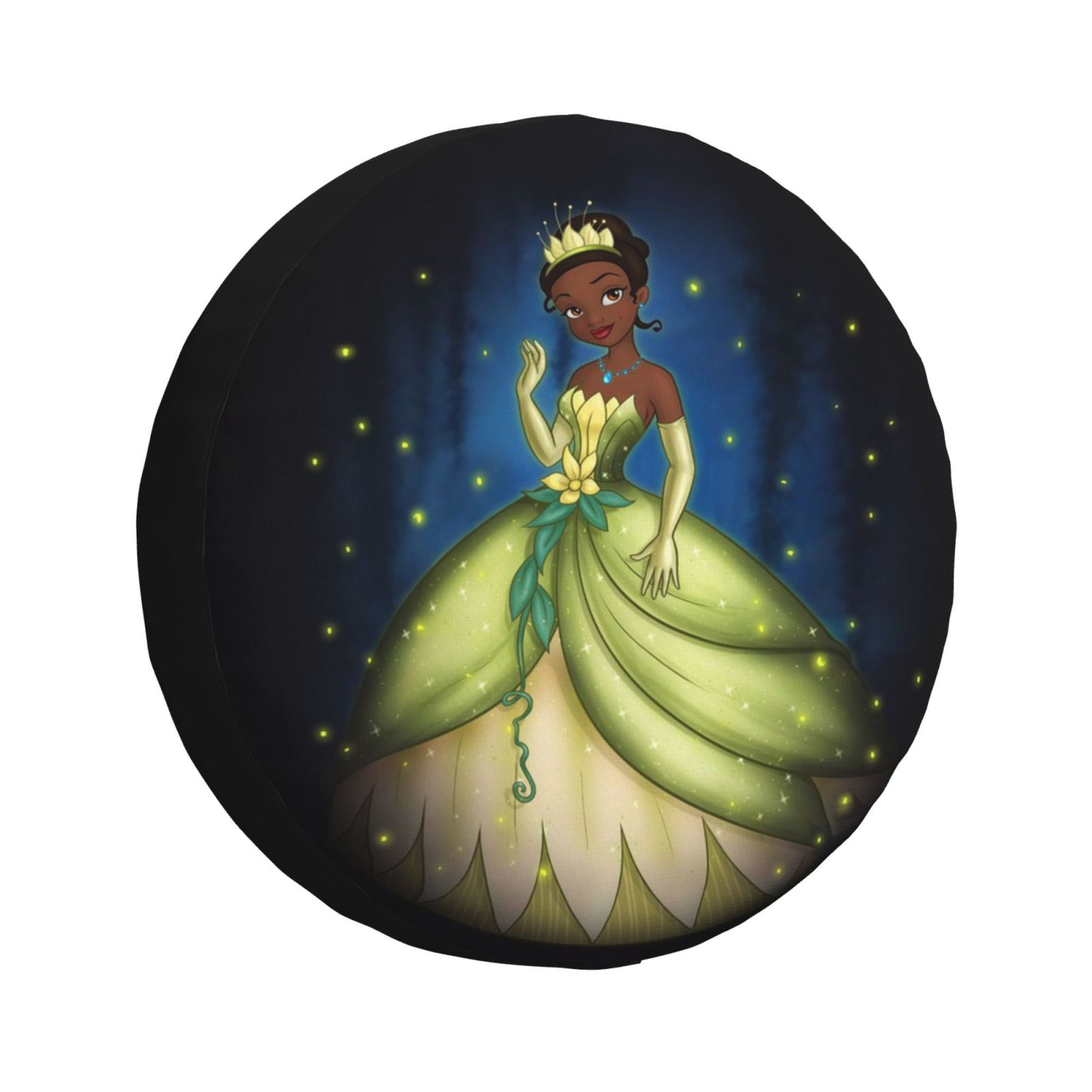 Princess Fro-g Tire Cover Cartoon Weatherproof Universal Wheel ...