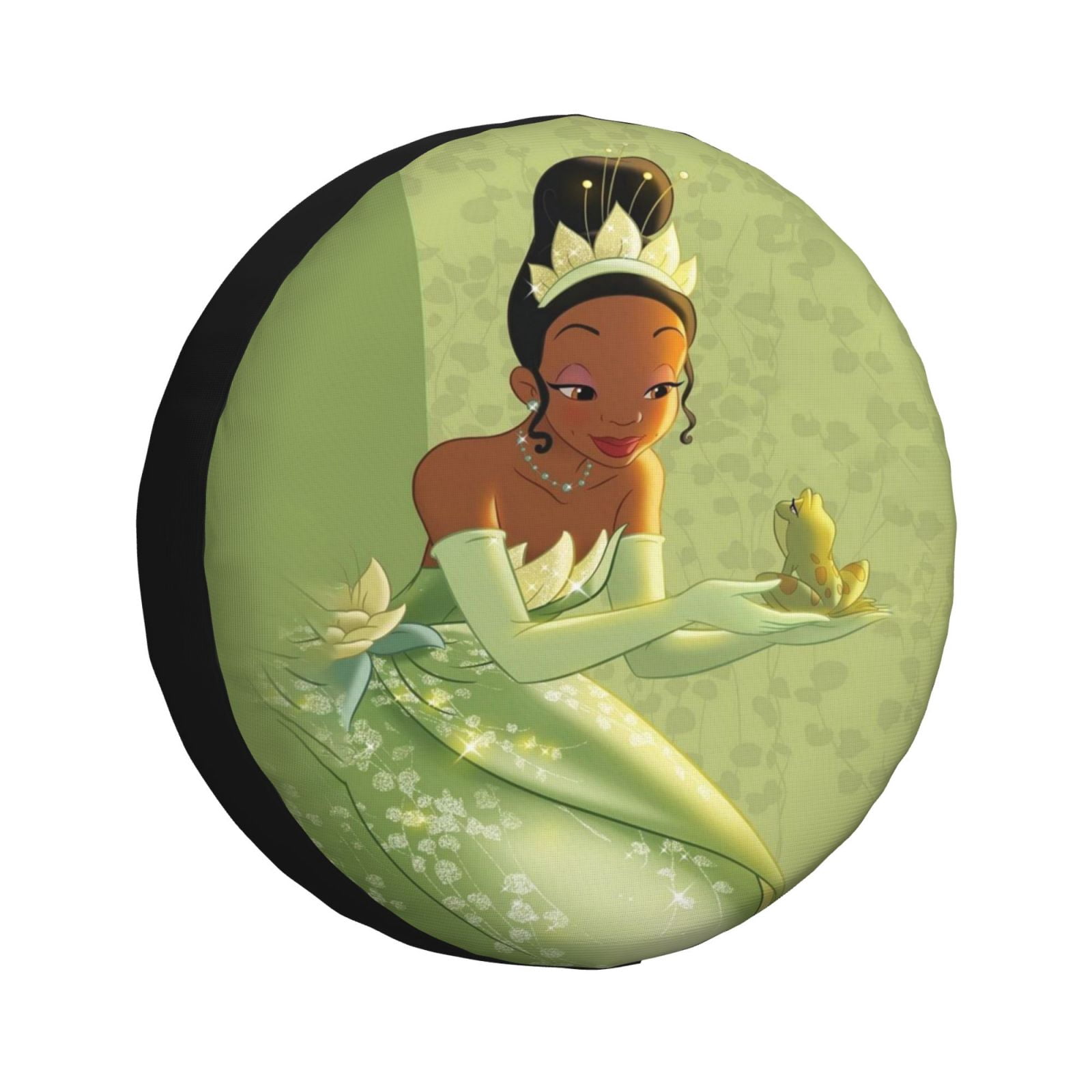 Princess Fro-g Tire Cover Cartoon Weatherproof Universal Wheel ...
