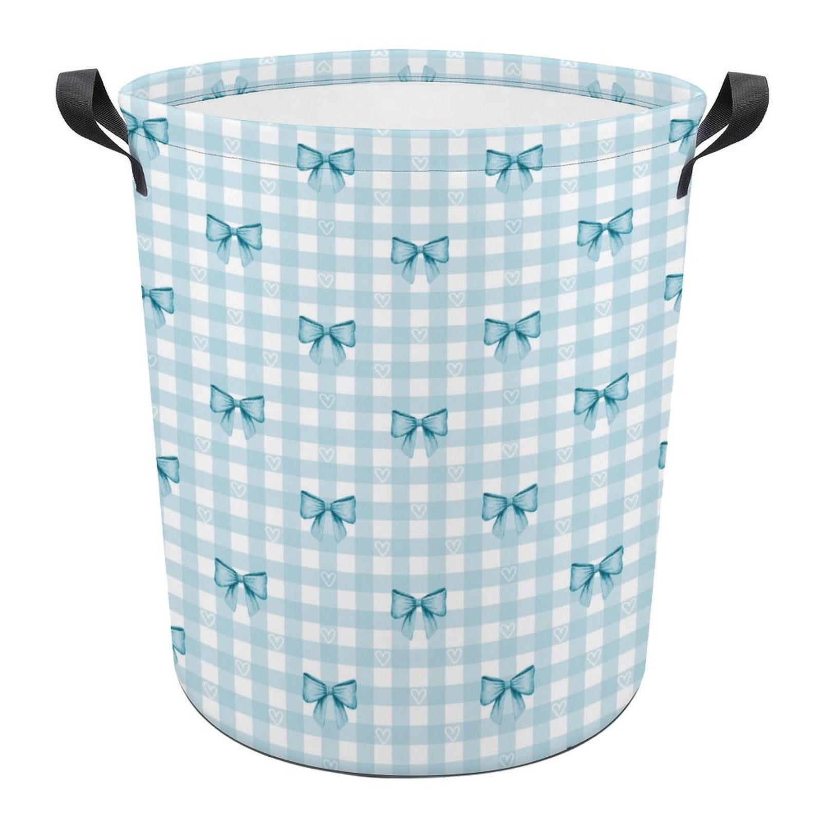 Princess Girl Cute Bow Laundry Basket Storage Basket Controller Clothes ...