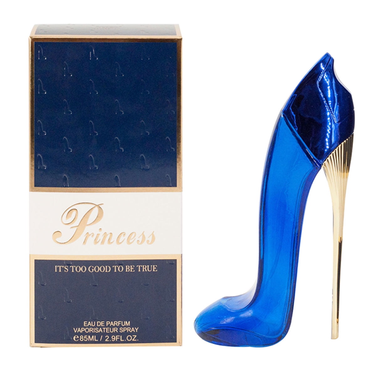 Princess High Heels Blue Women Perfume 85ml Eau De Parfum Vaporisateur ...