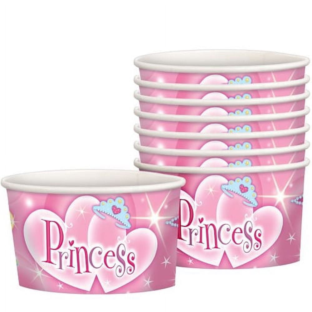 Princess Ice Cream Cups (8ct) - Walmart.com