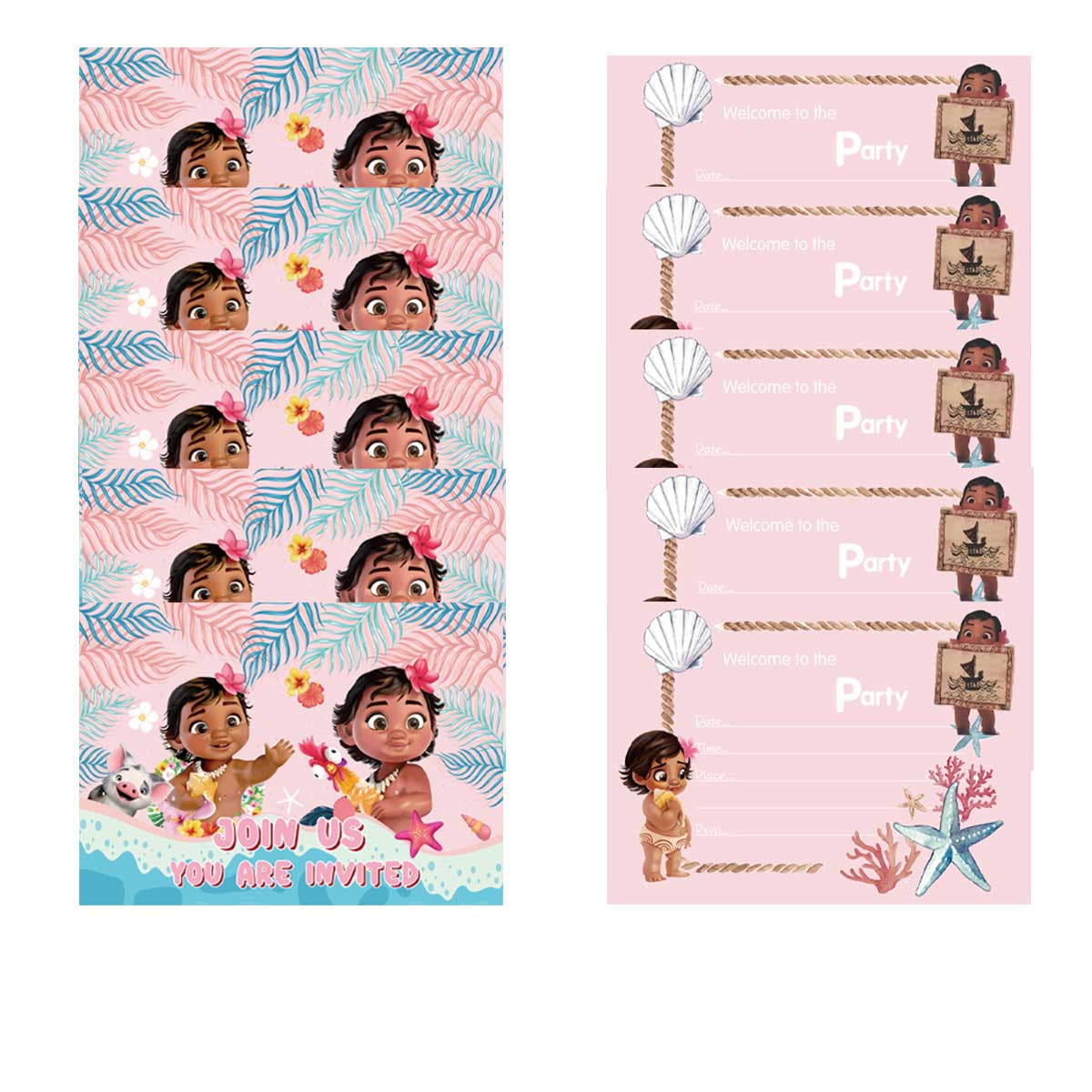 Princess Invite Invitations Cards Stock Bulk Birthday Fill-in Party ...