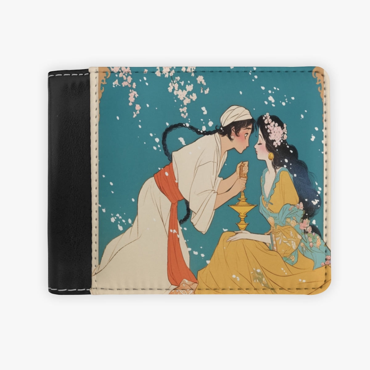 Princess Jas×mine PU Bifold Wallet for Boys Girls, 4.64 x 3.71 Inches - Walmart.com