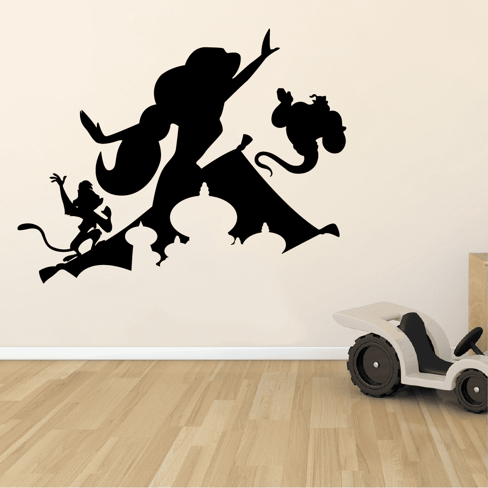 Princess Jasmine And Aladdin Silhouette Disney Trading Pins 155322