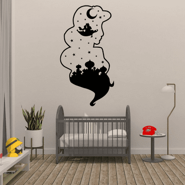 Princess Jasmine And Aladdin Silhouette Cartoon Movie Aladdin Castle ...