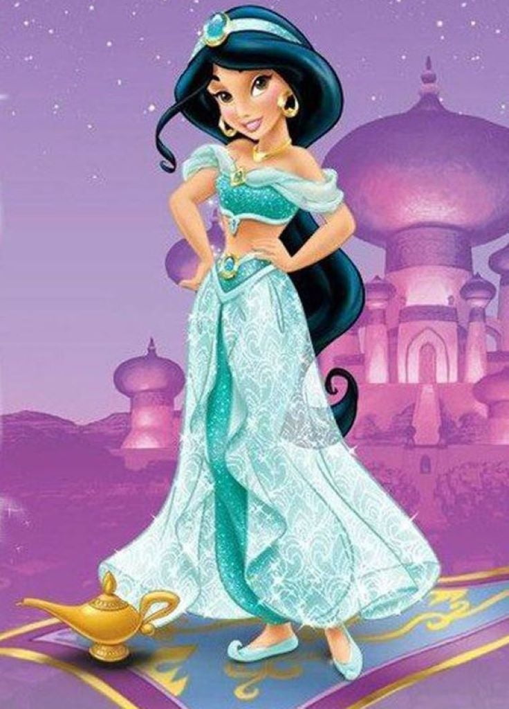 Princess Jasmine Diamond Art Diamond Painting DIY 5D Diamond Painting ...