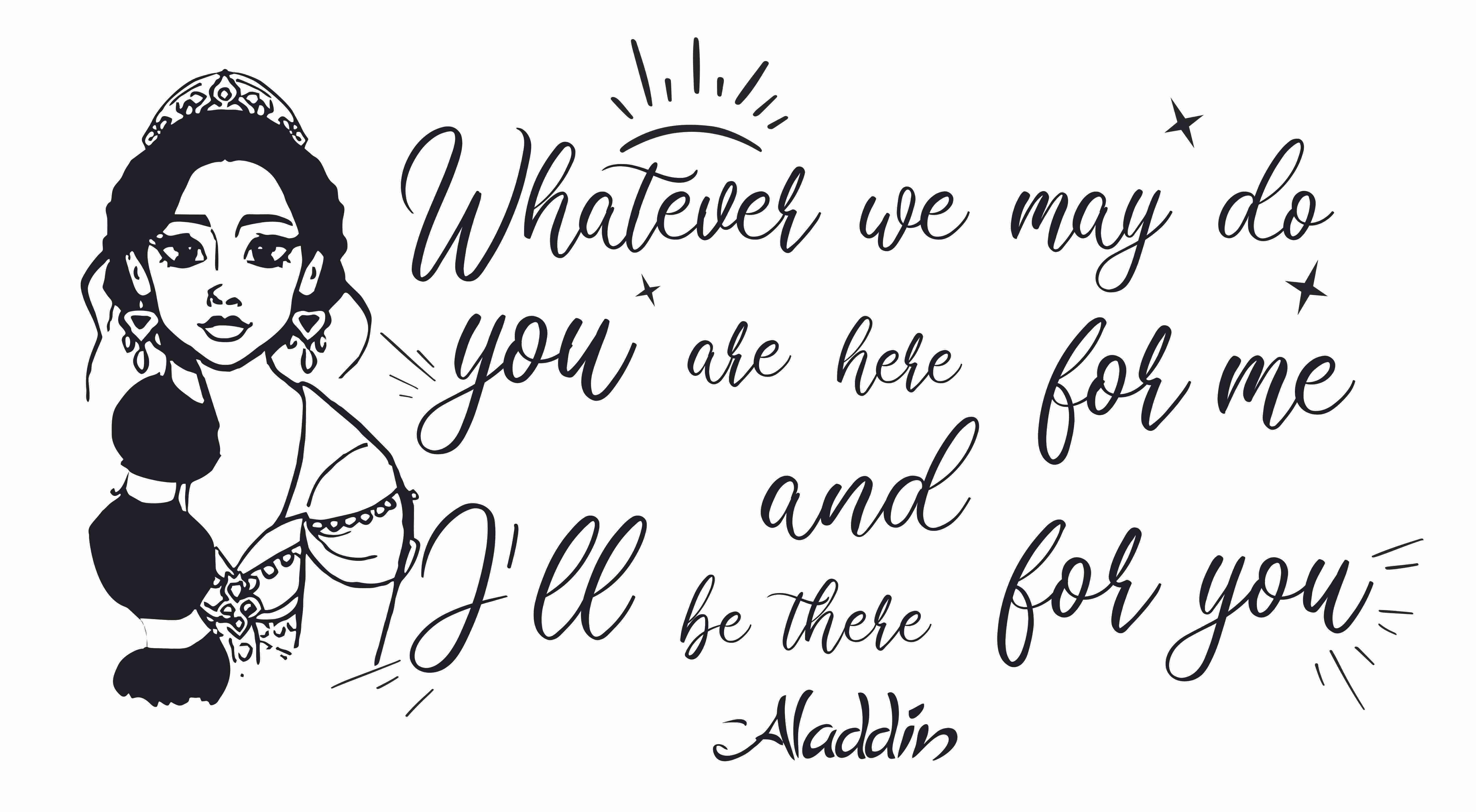 Aladdin Princess Jasmine Quotes Aladdin Mini Poster Quotes For