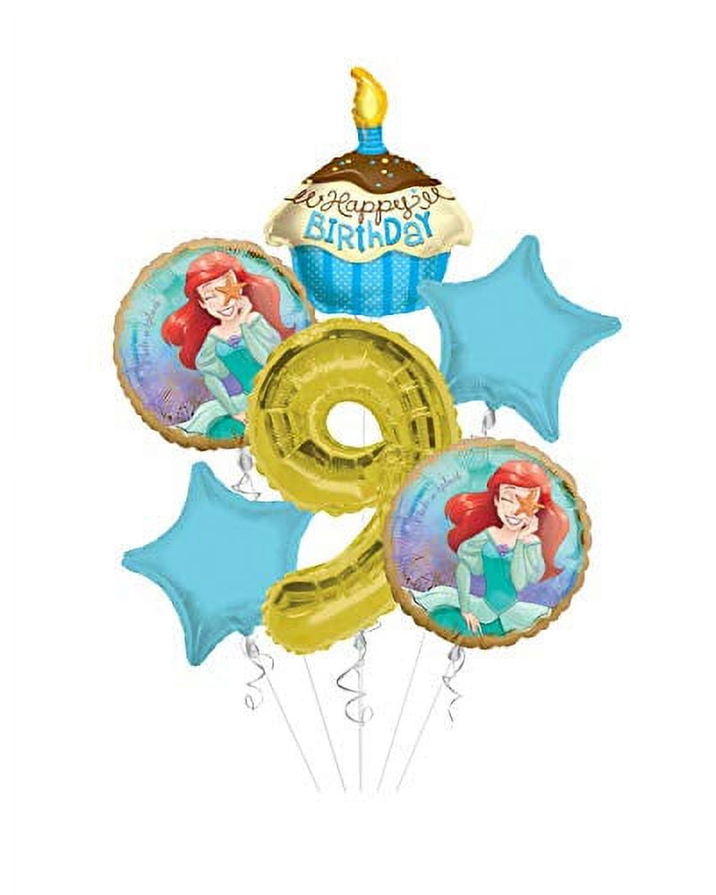 Princess Little Mermaid (Ariel) Once Upon A Time Happy Birthday Balloon ...
