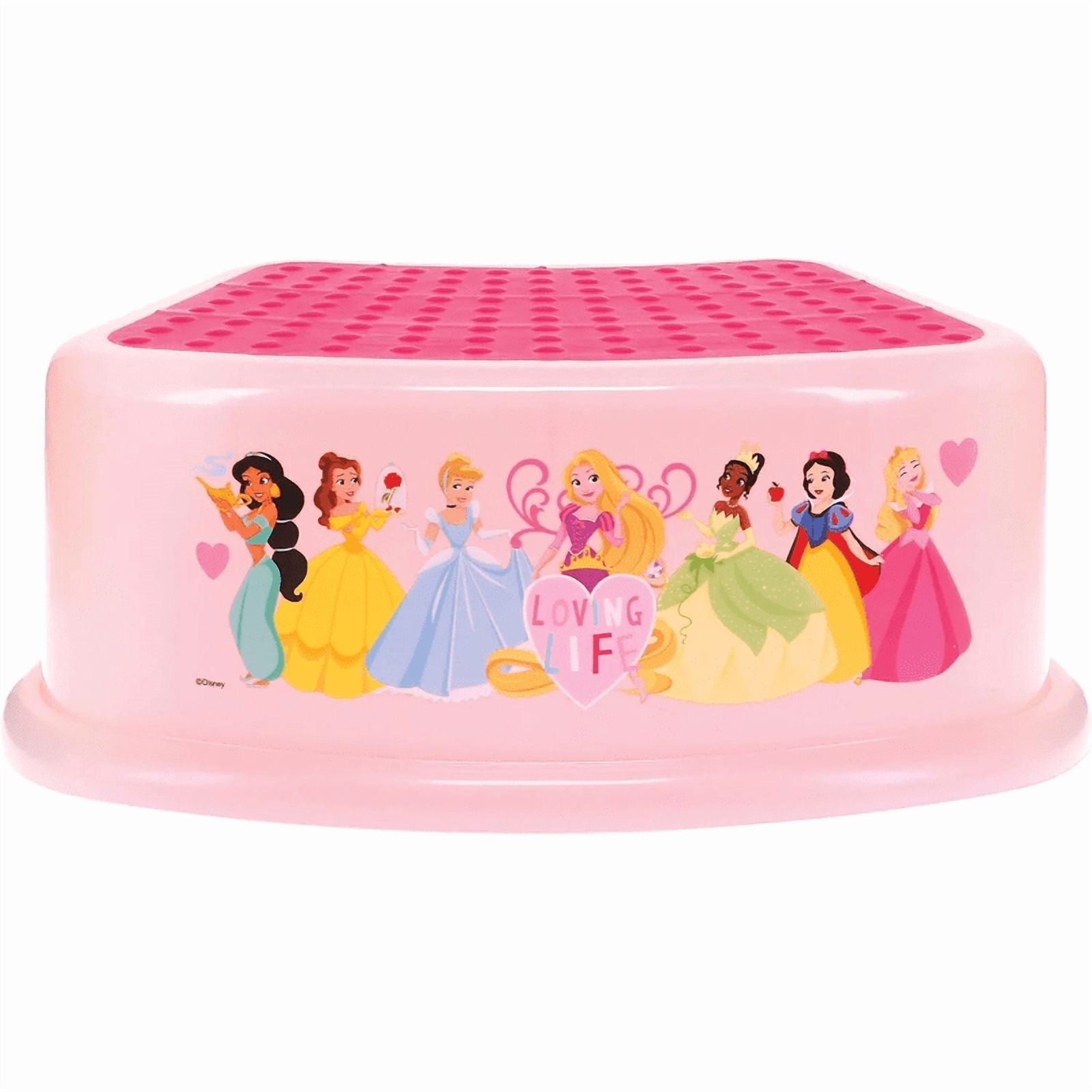 Princess Loving Life Step Stool - Kids Step Stool, Potty Training, Non ...