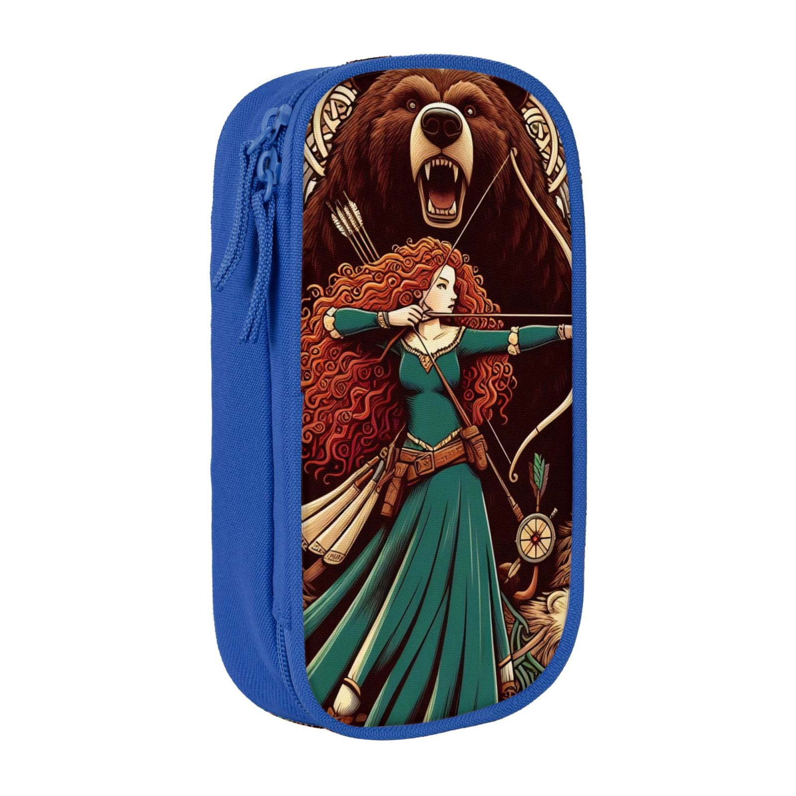 Princess Merida And The Bears Pencil Case,Pencil Pouch,Extra Big Pencil ...