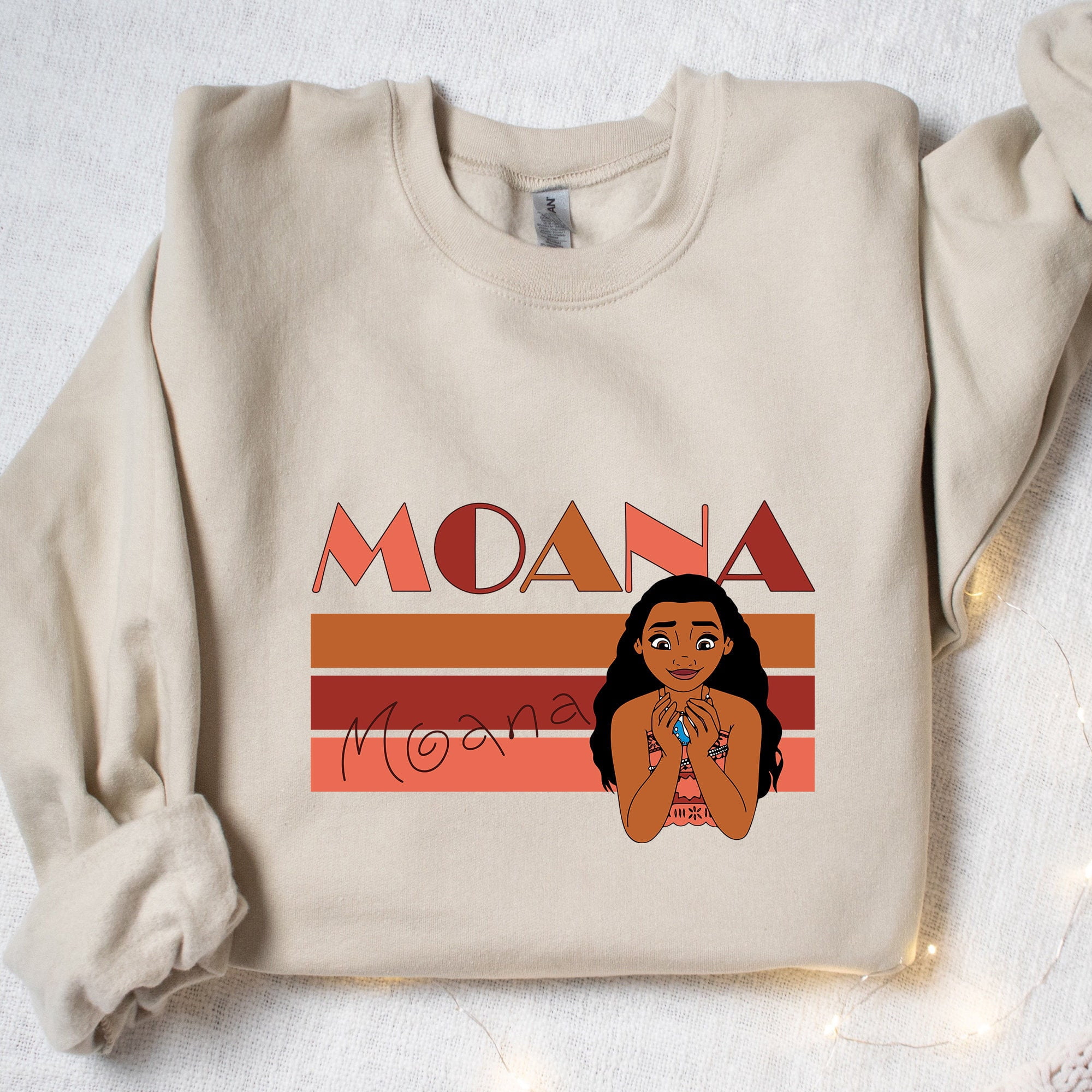 Princess Moana Sweatshirt, Disney Moana Princess Est 2016 Sweatshirt ...
