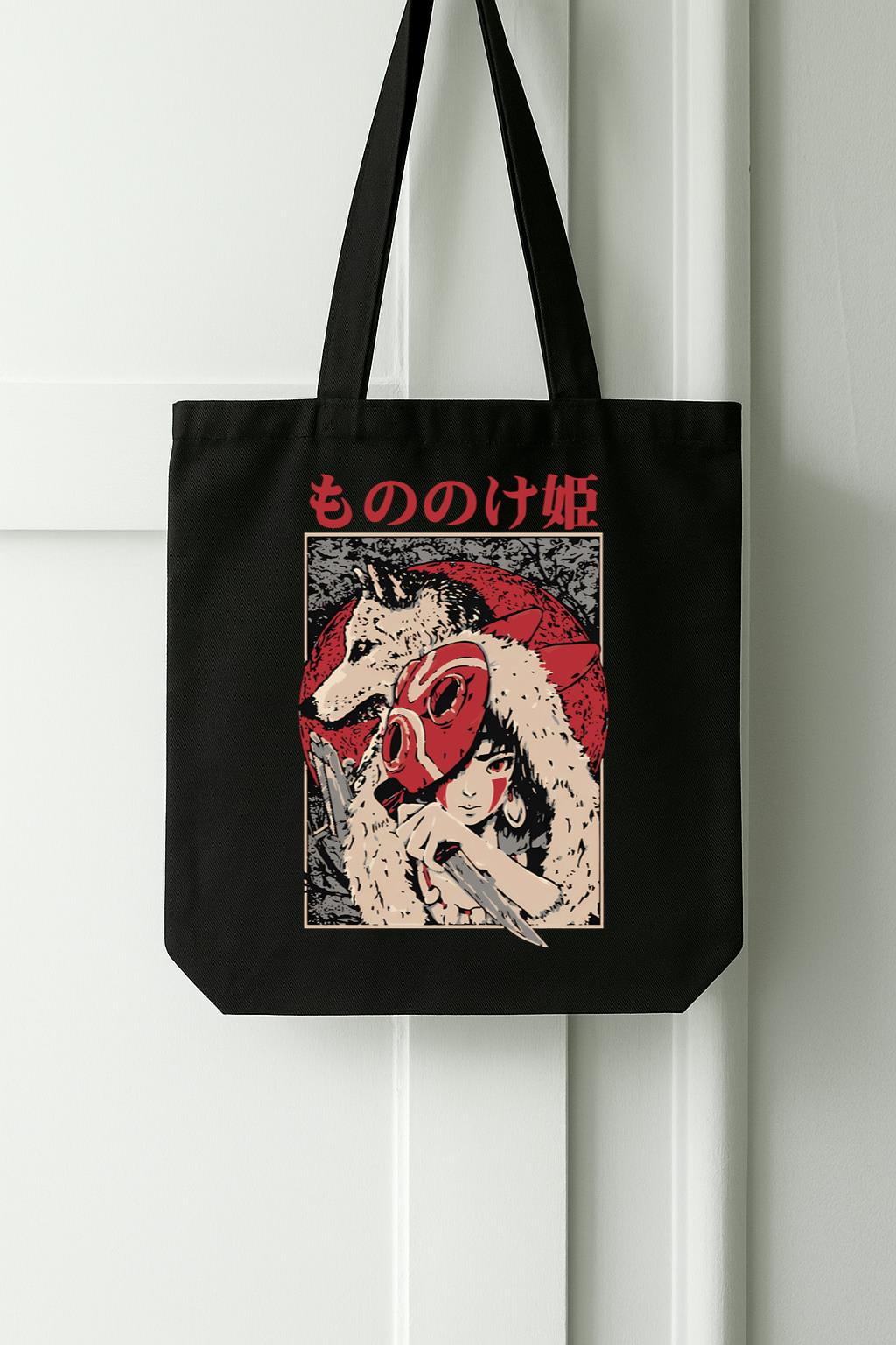 Princess Mononoke Tote Bag, Ghibli Bag, Hayao Miyazaki, Studio Ghibli ...