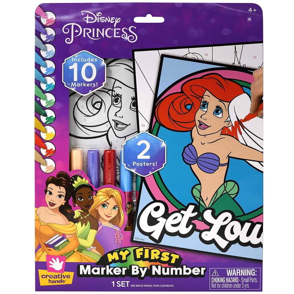 Disney Princess Paint By Numbers