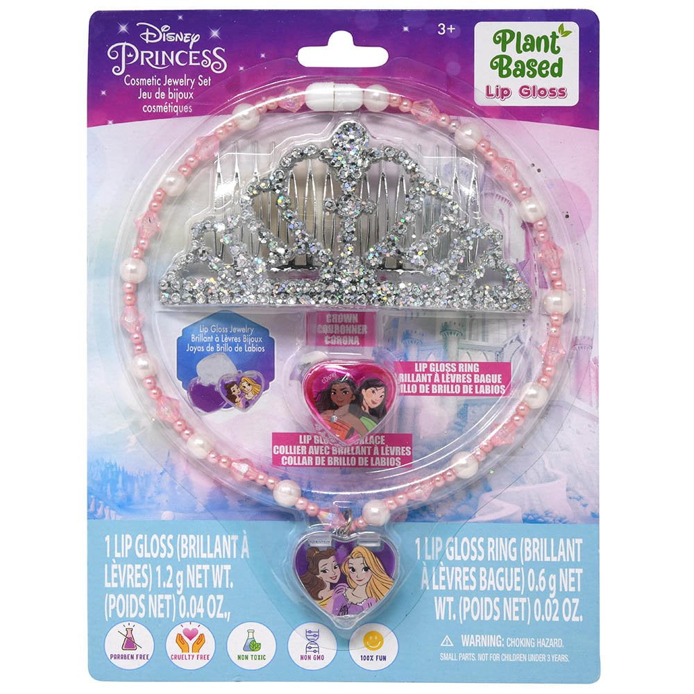 Officially Licensed Princess Necklace & Tiara Set - Crown Jewellery ...