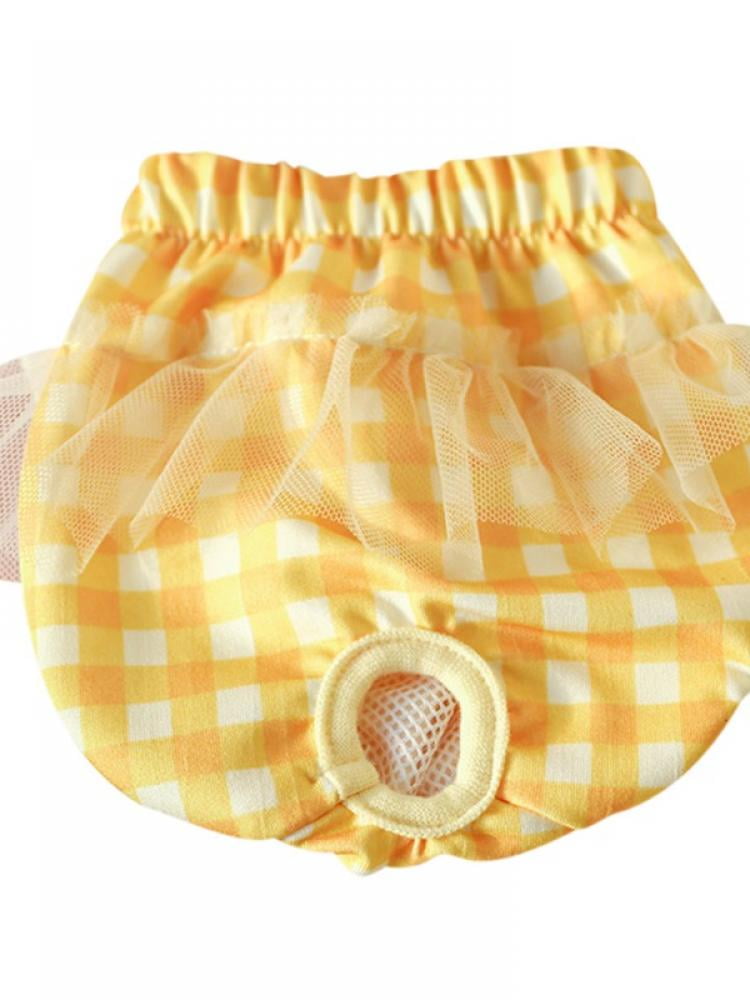 Princess Panties For Dogs Pink Cute Cotton Pet Pants Female Girl Cat ...