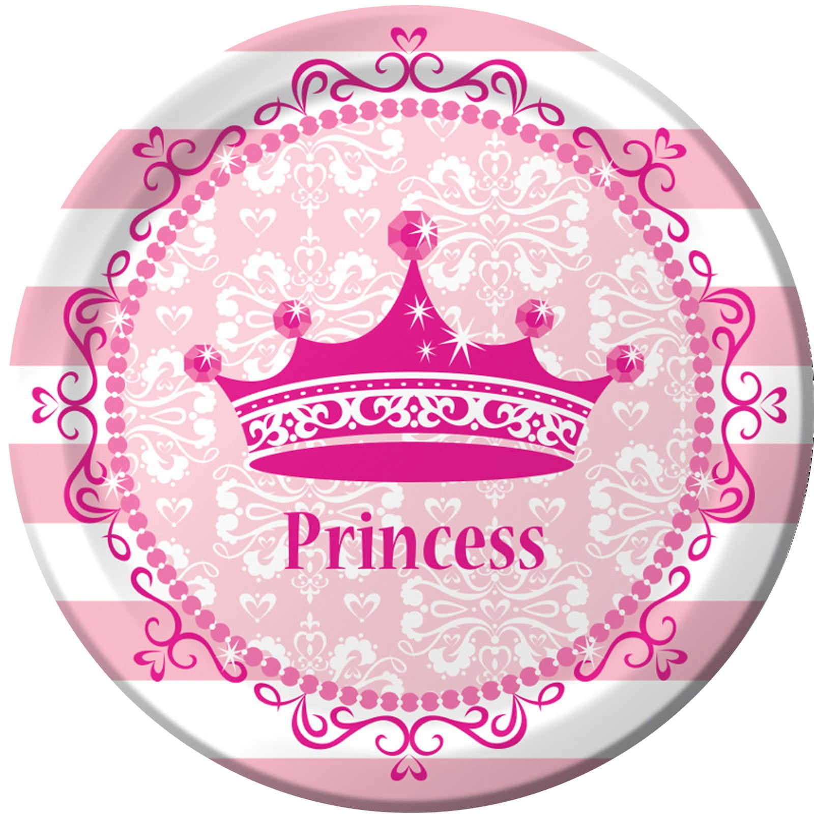 Princess Party Dinner Plates (8) - Walmart.com