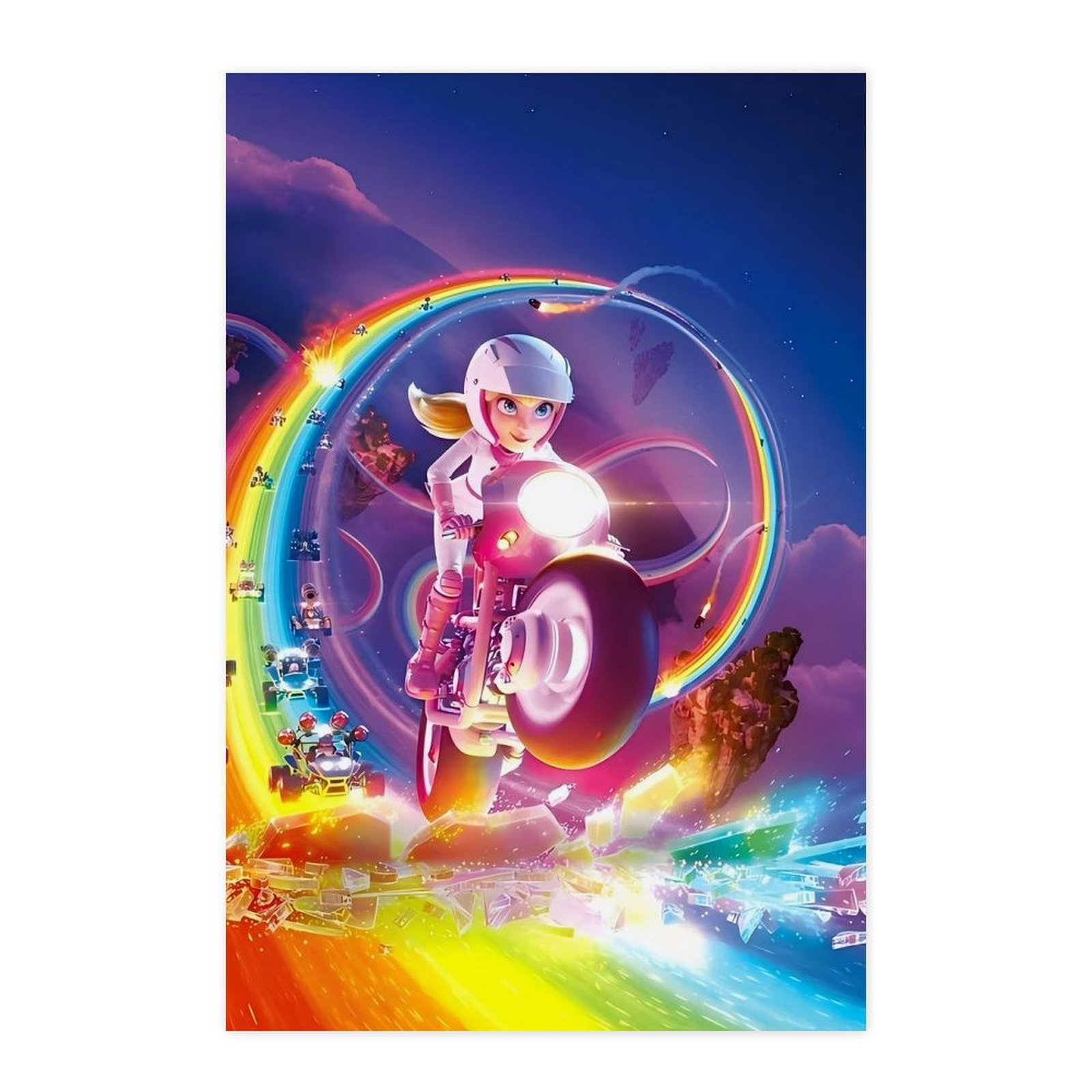 Princess Peach Anime stickers posters wall decoration 40*60（cm ...
