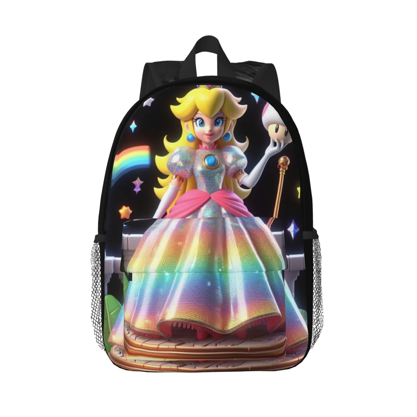 Princess Peach Backpack for Men and Women,Large Backpack Personalized ...