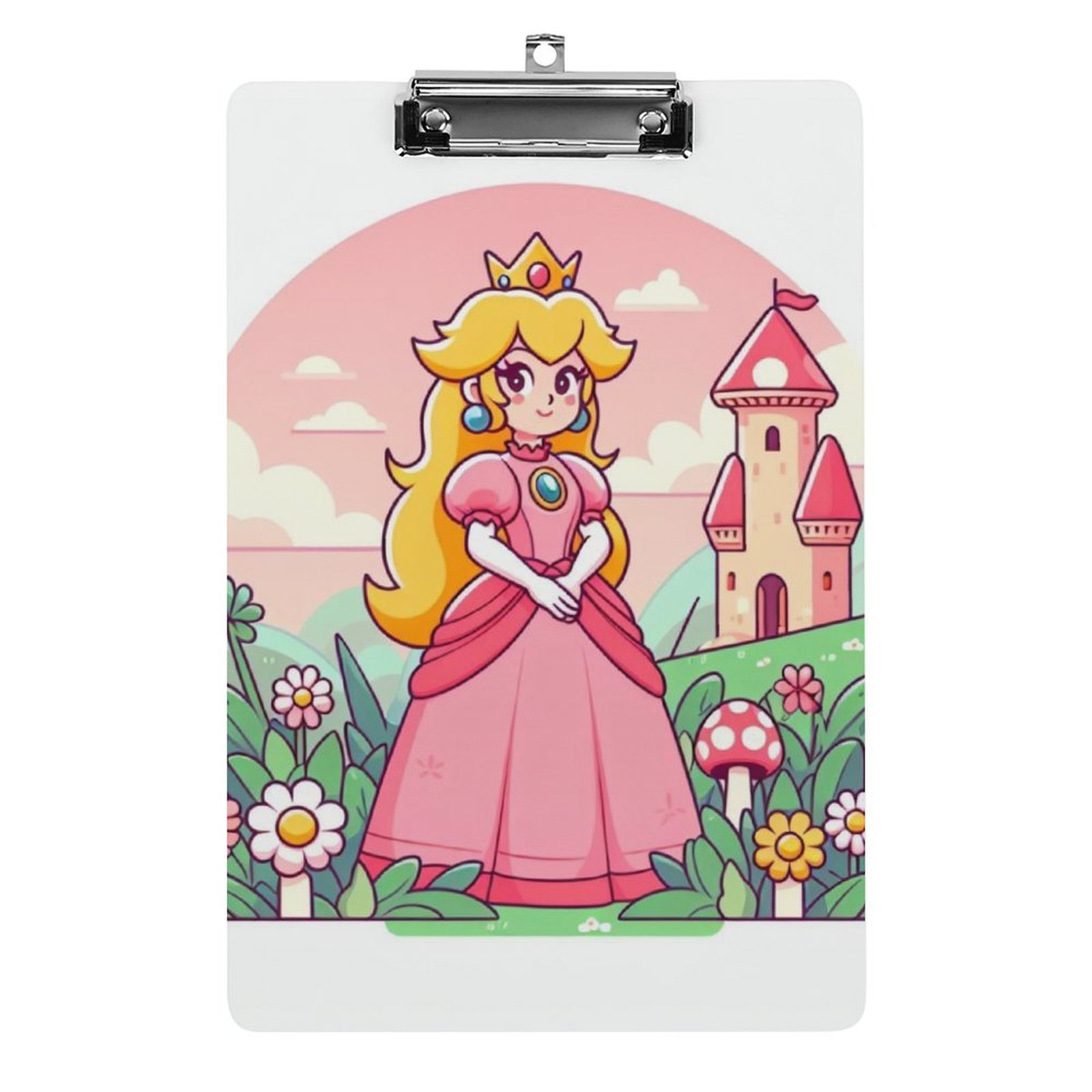 Princess Peach Clipboard - Standard letter size for school and office ...