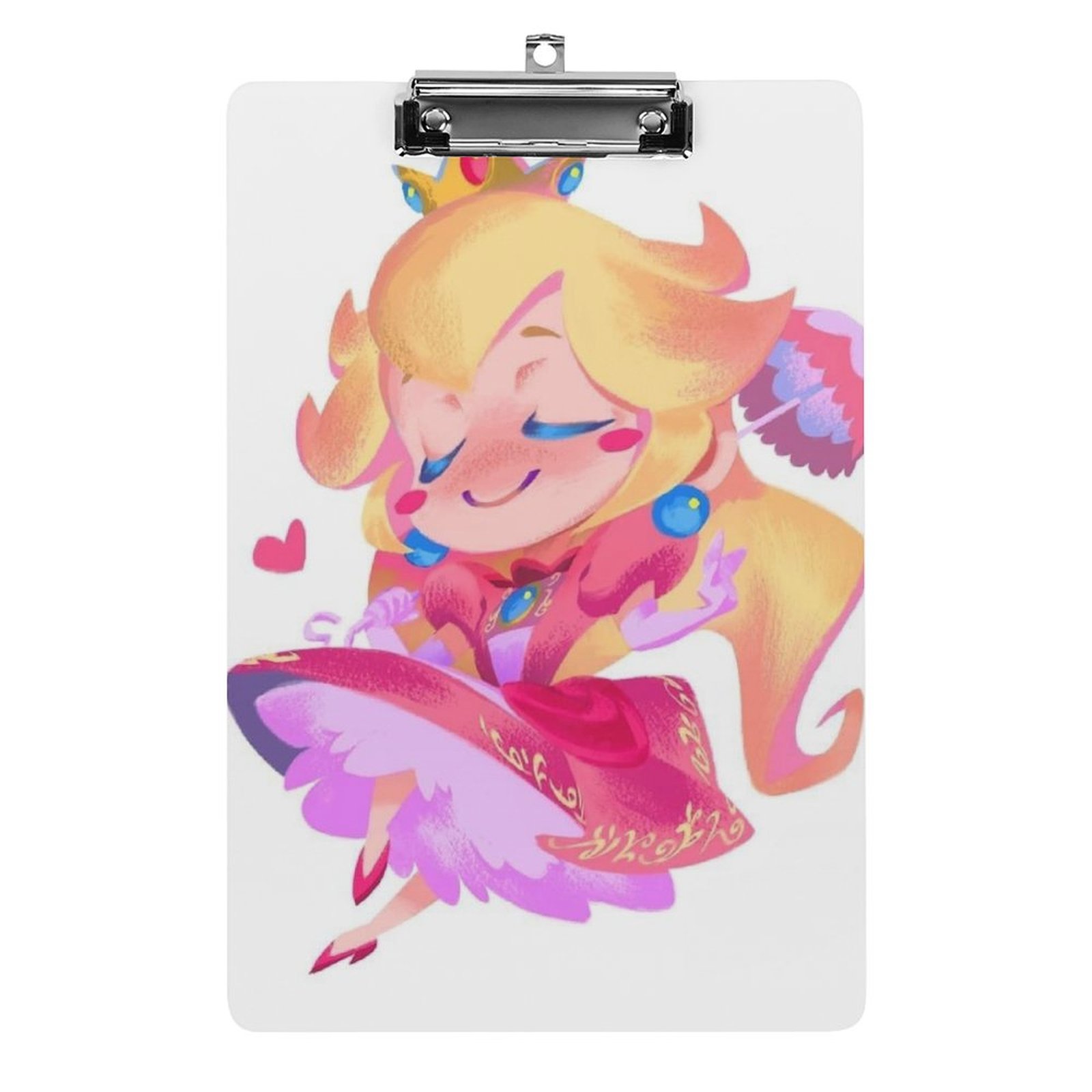 Princess Peach Clipboard - Standard letter size for school and office ...