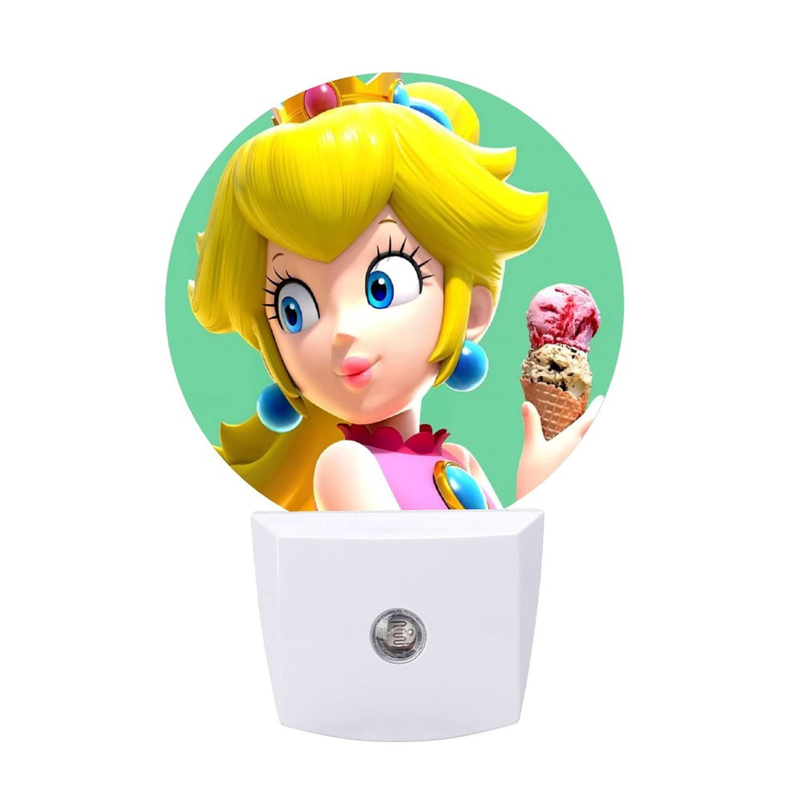 Princess Peach Cute children's night light plug-in night light with ...