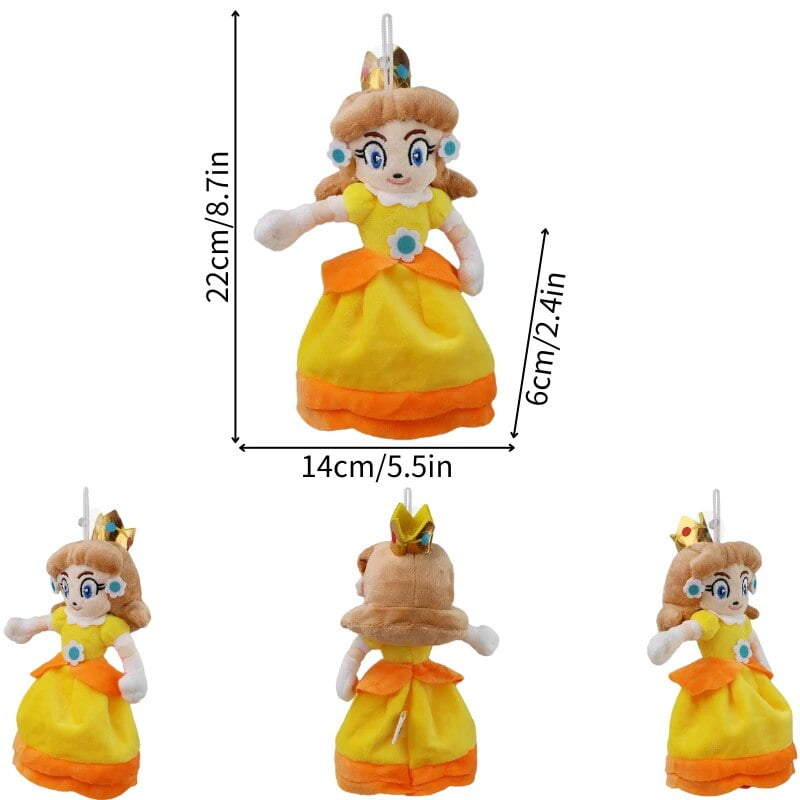 Princess Peach Daisy Toadette Rosalina Pauline Kawaii Plush Toy Cute ...