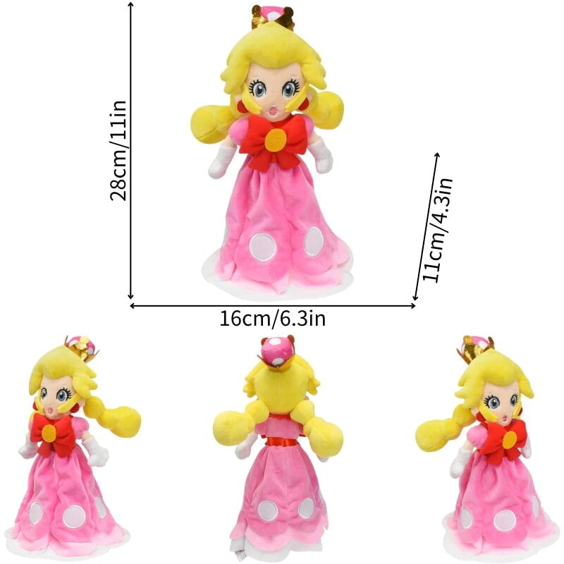 Princess Peach Daisy Toadette Rosalina Pauline Kawaii Plush Toy Cute ...