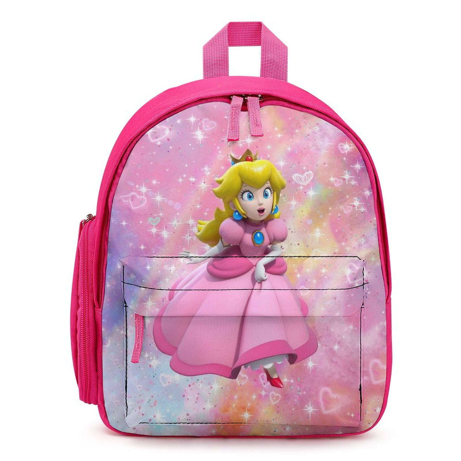 Princess Peach Dance Lightweight Backpack Shoulder Bags Adjustable ...