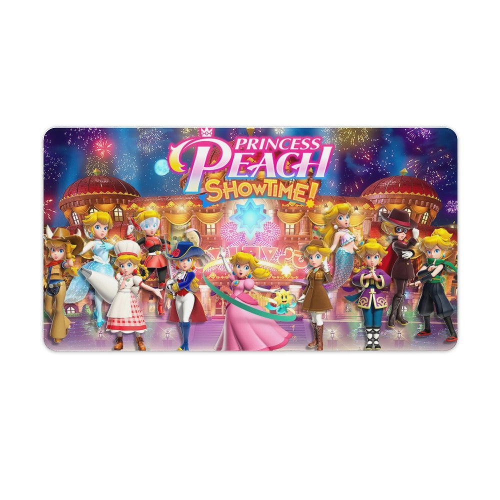 Princess Peach Desk Mat, Large Desk Pad Large Mouse Pad Desk ...